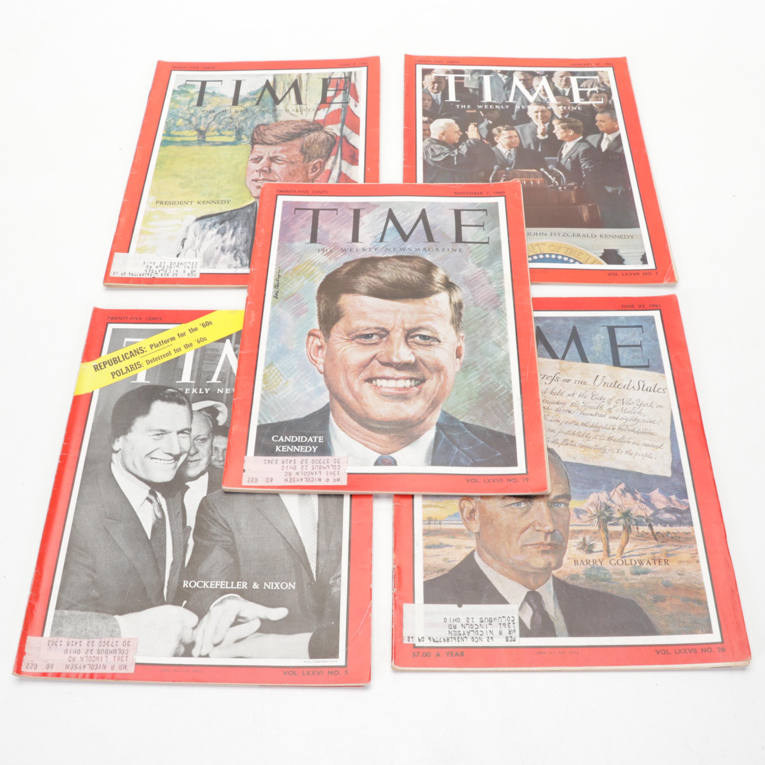 Political and Historical Memorabilia Including Magazines, Buttons, and ...