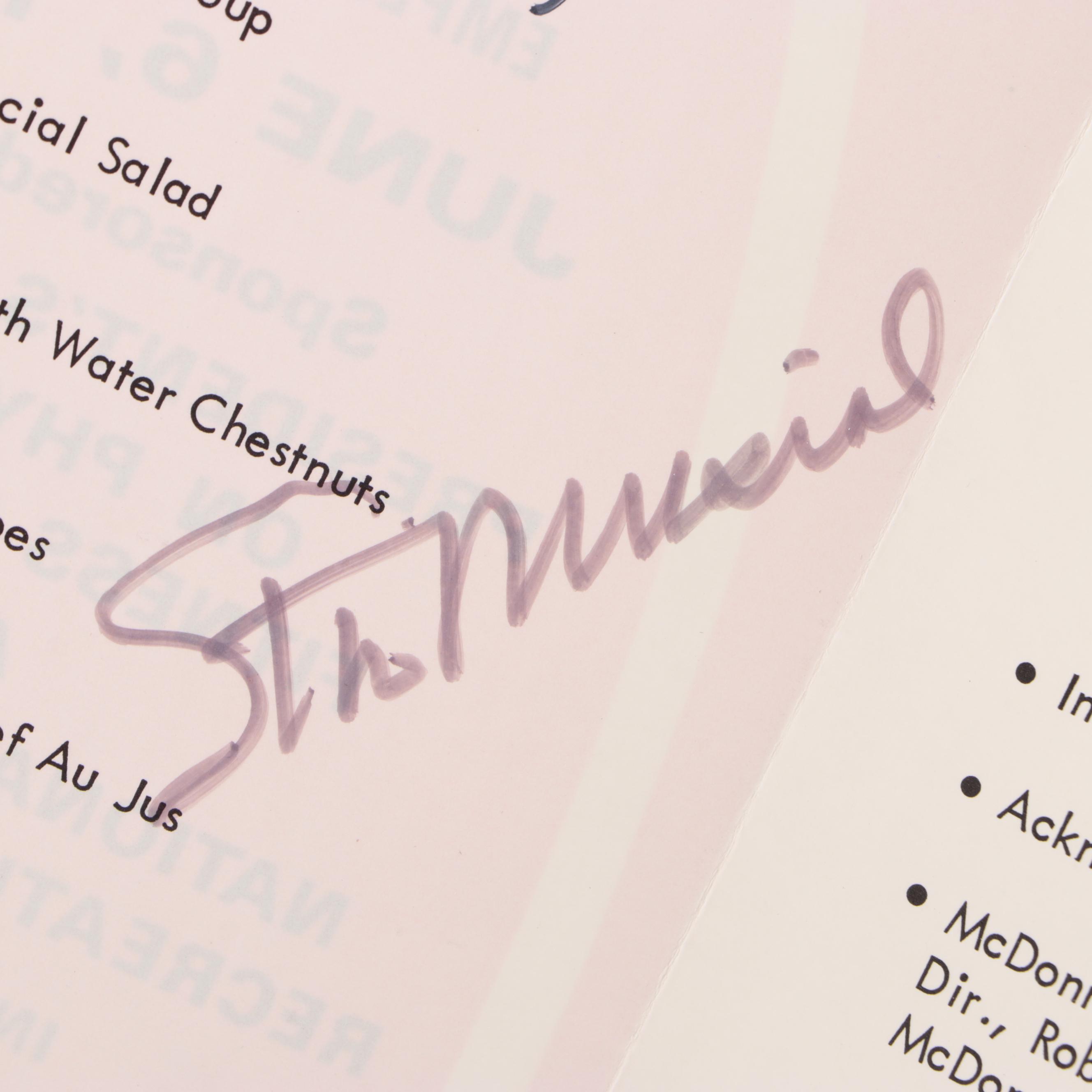 Astronaut James Lovell and MLB's Stan Musial Signed 1969 NIRA ...