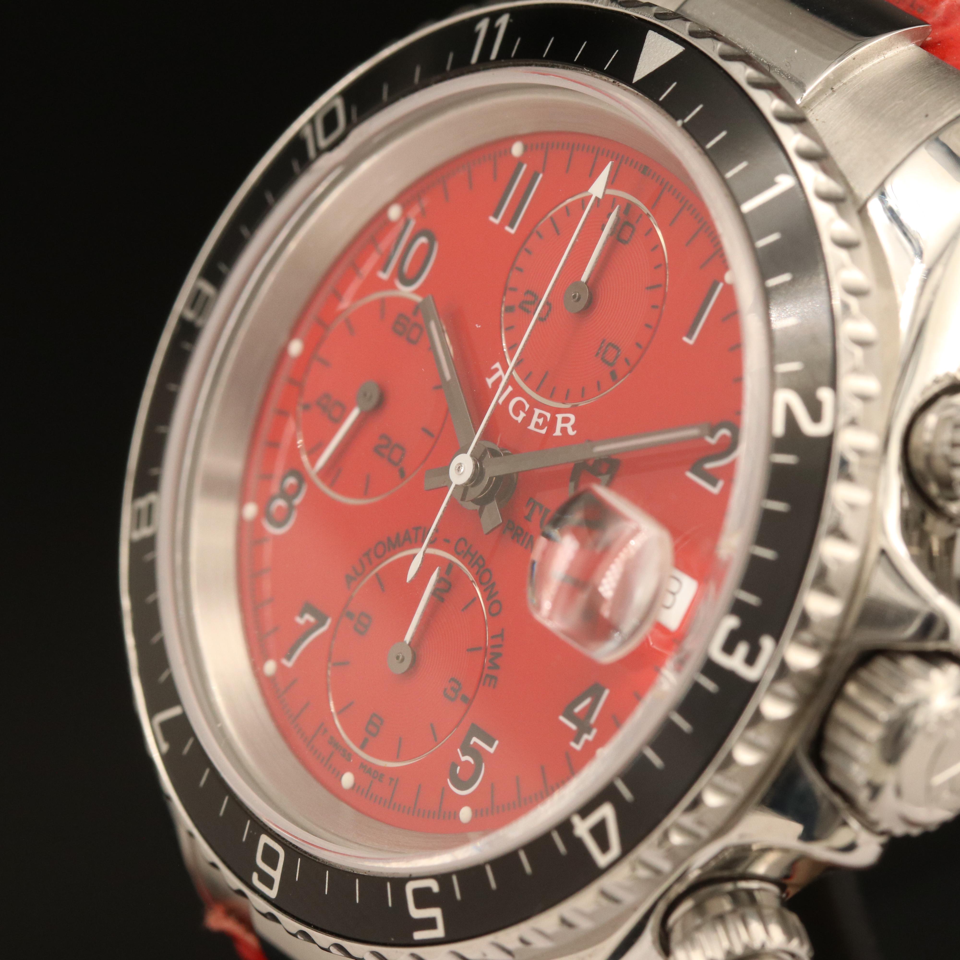 Tudor Tiger Prince Date Chronograph Steel Automatic Wristwatch | EBTH