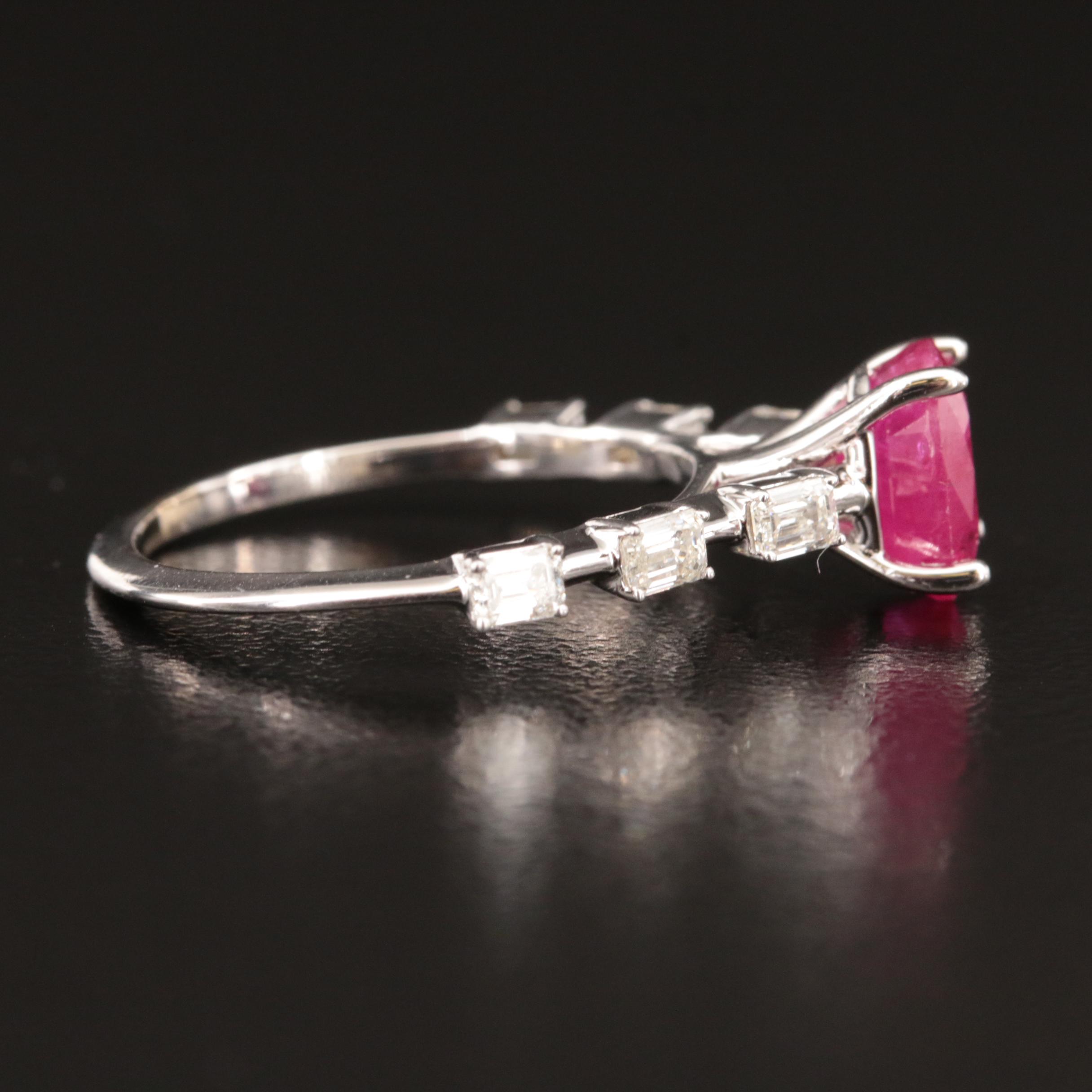14K Ruby and Diamond Ring | EBTH