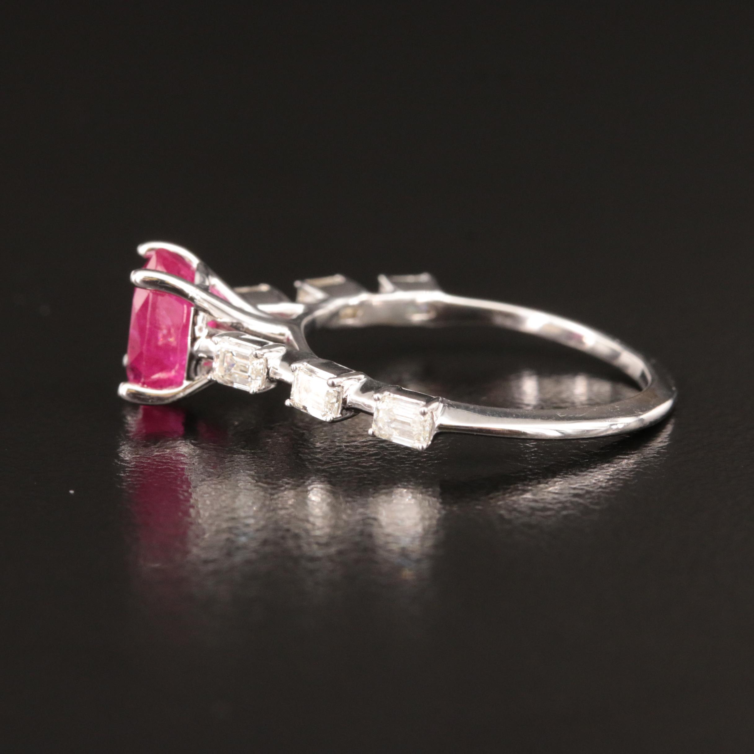 14K Ruby and Diamond Ring | EBTH