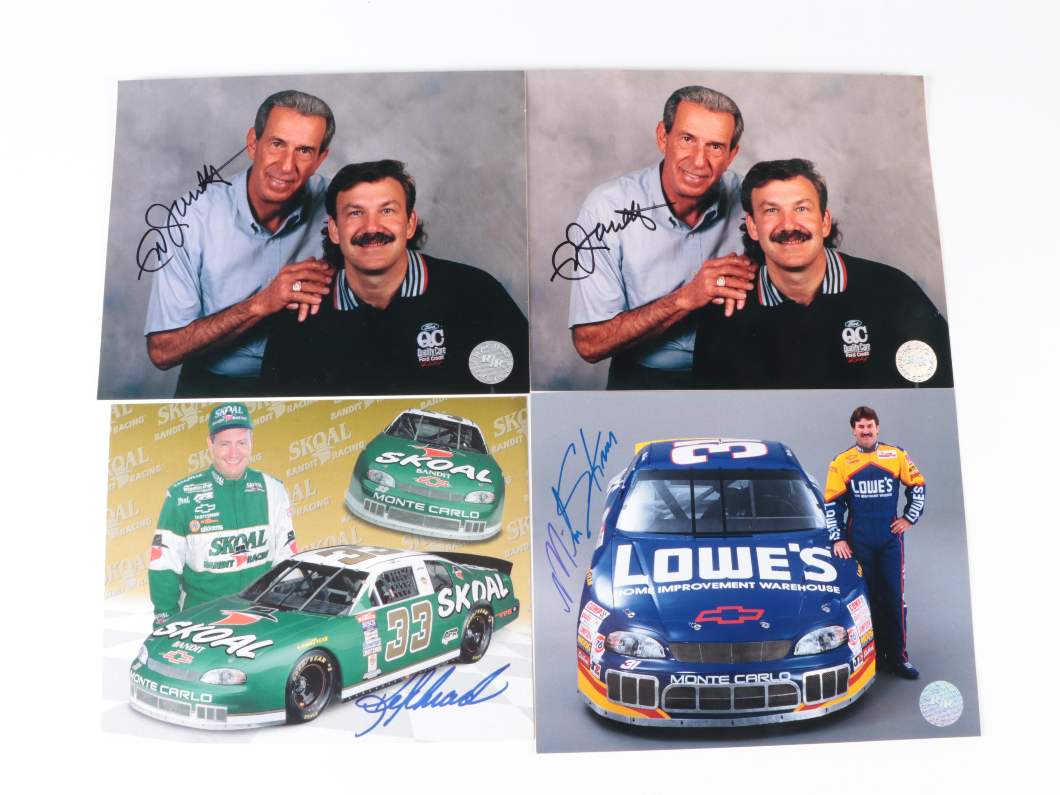 NASCAR Drivers Signed Promo Prints Including Jarett, Waltrip and More ...