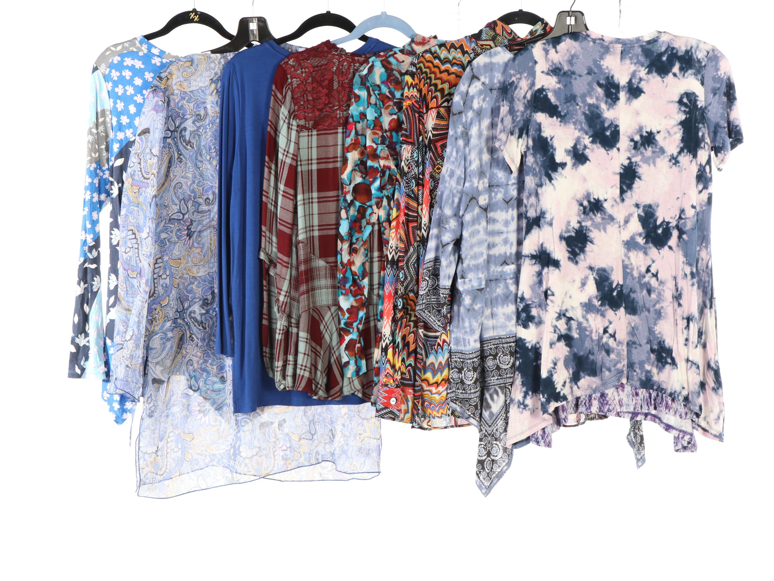 Assorted Tops/Tunic-Style Shirts by Logo, Attitudes, Tolani Collection ...