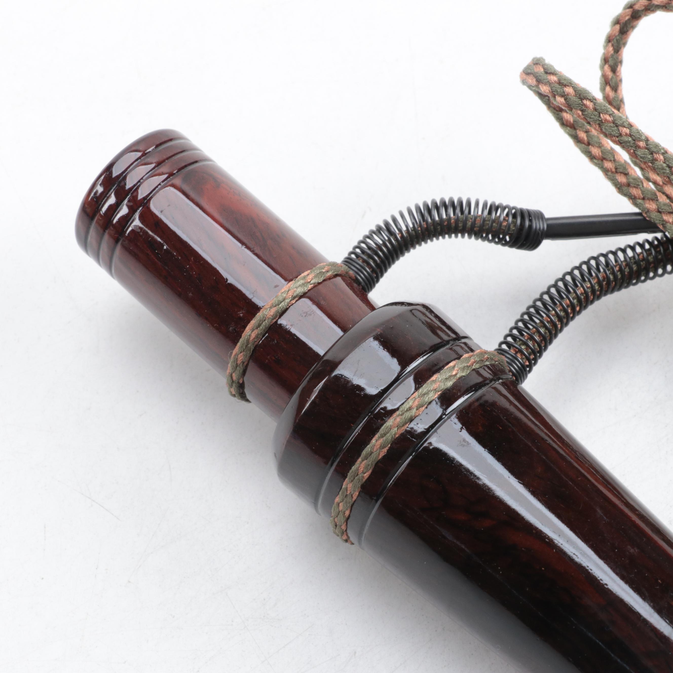 Glynn Scobey Hand-Crafted Wooden Duck and Goose Calls | EBTH