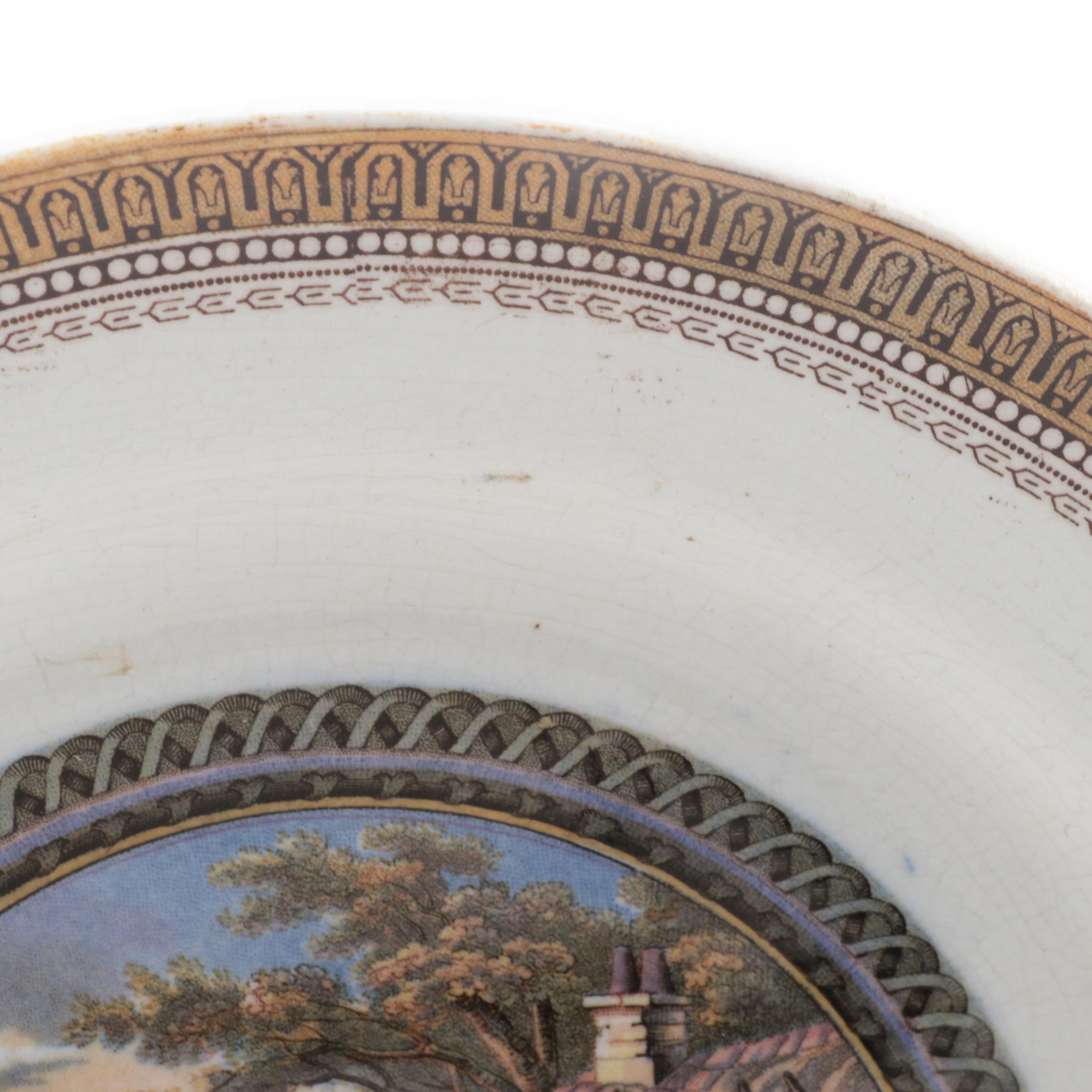 Prattware Earthenware Plates and Pots | EBTH