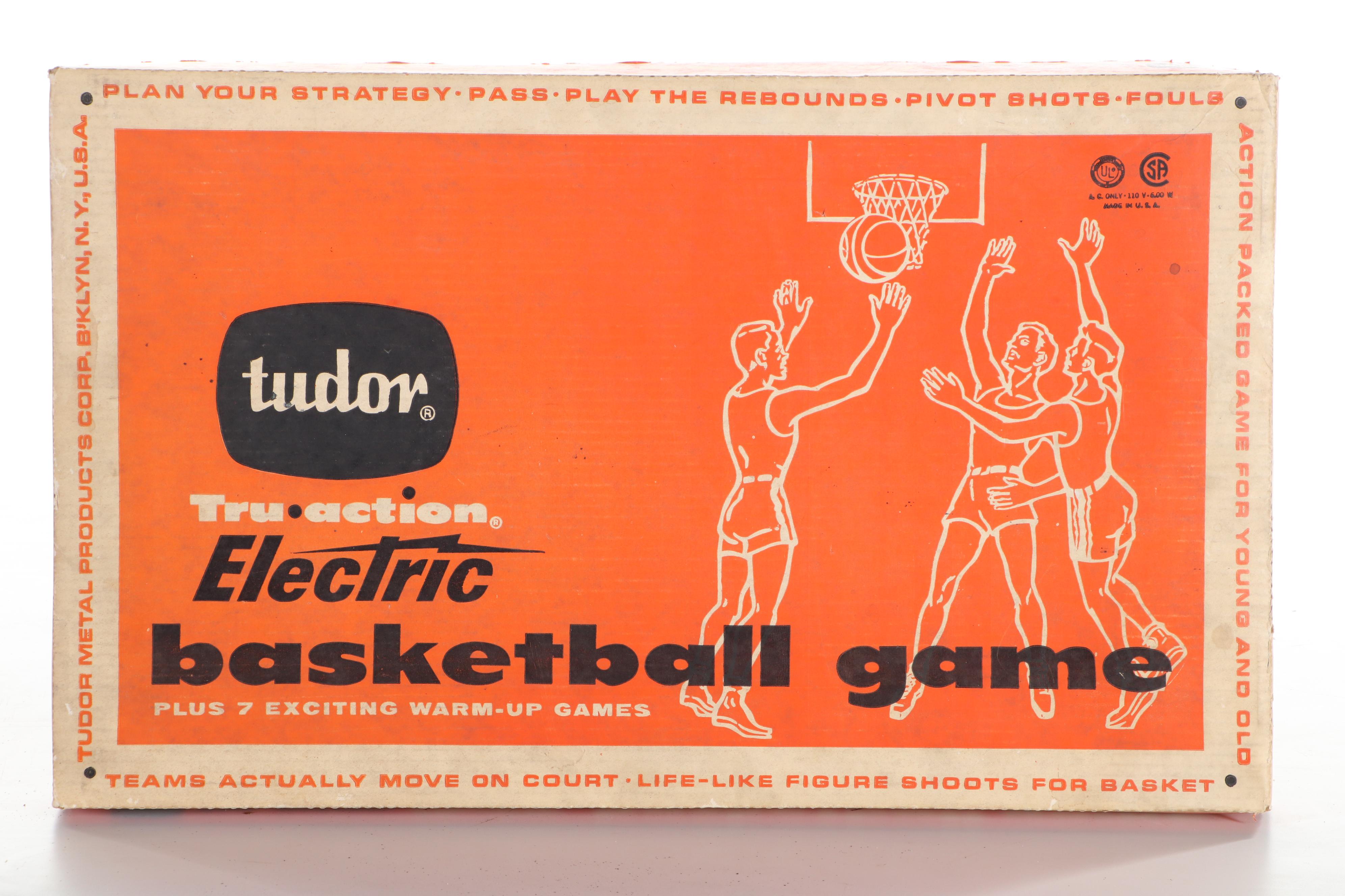 Tudor Tru Action Electric Board Games with Mattel Magnetel Billiards ...