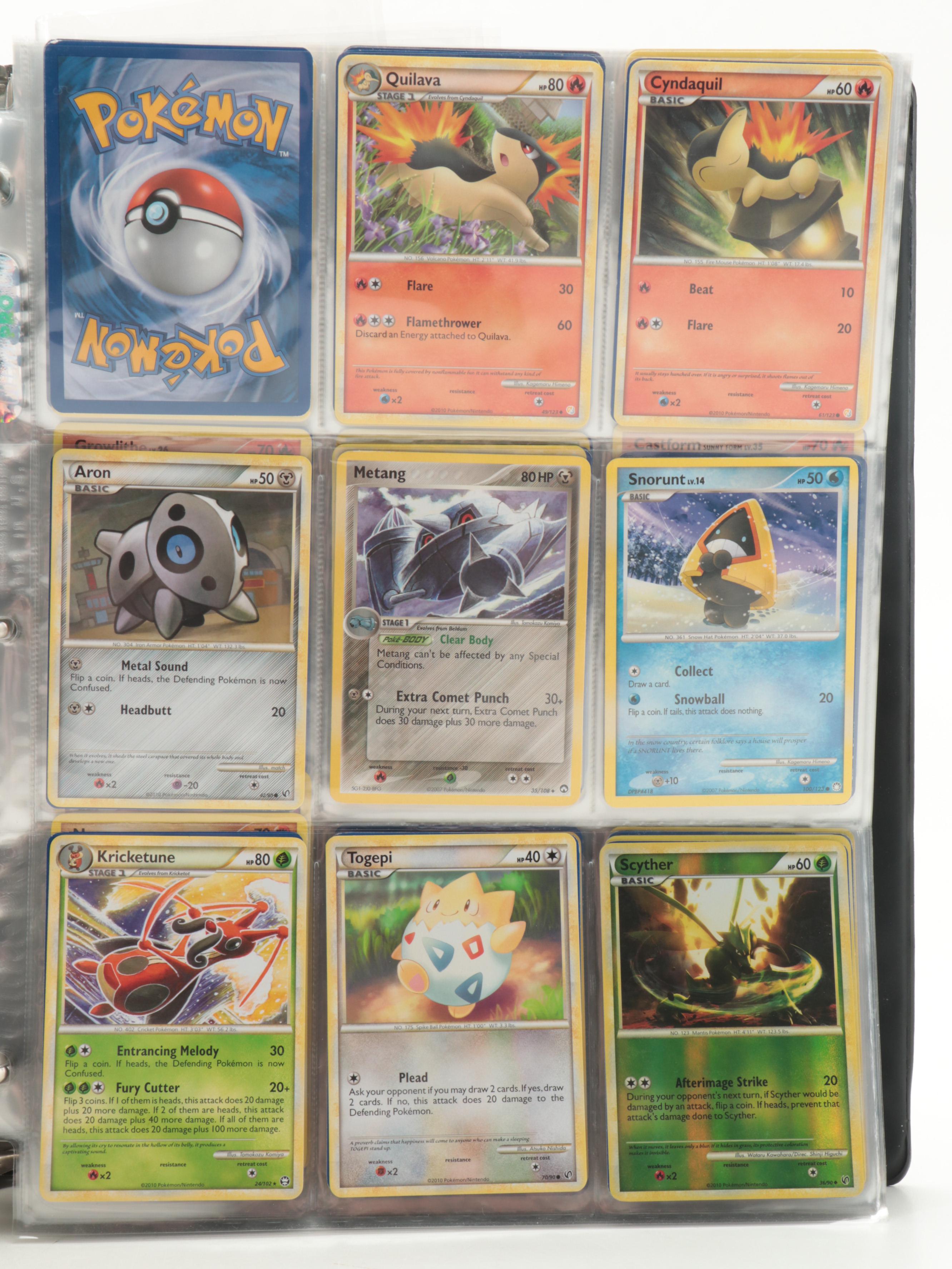 Pokémon Trading Cards Including Reverse Holos, Promos and More, 2000s ...
