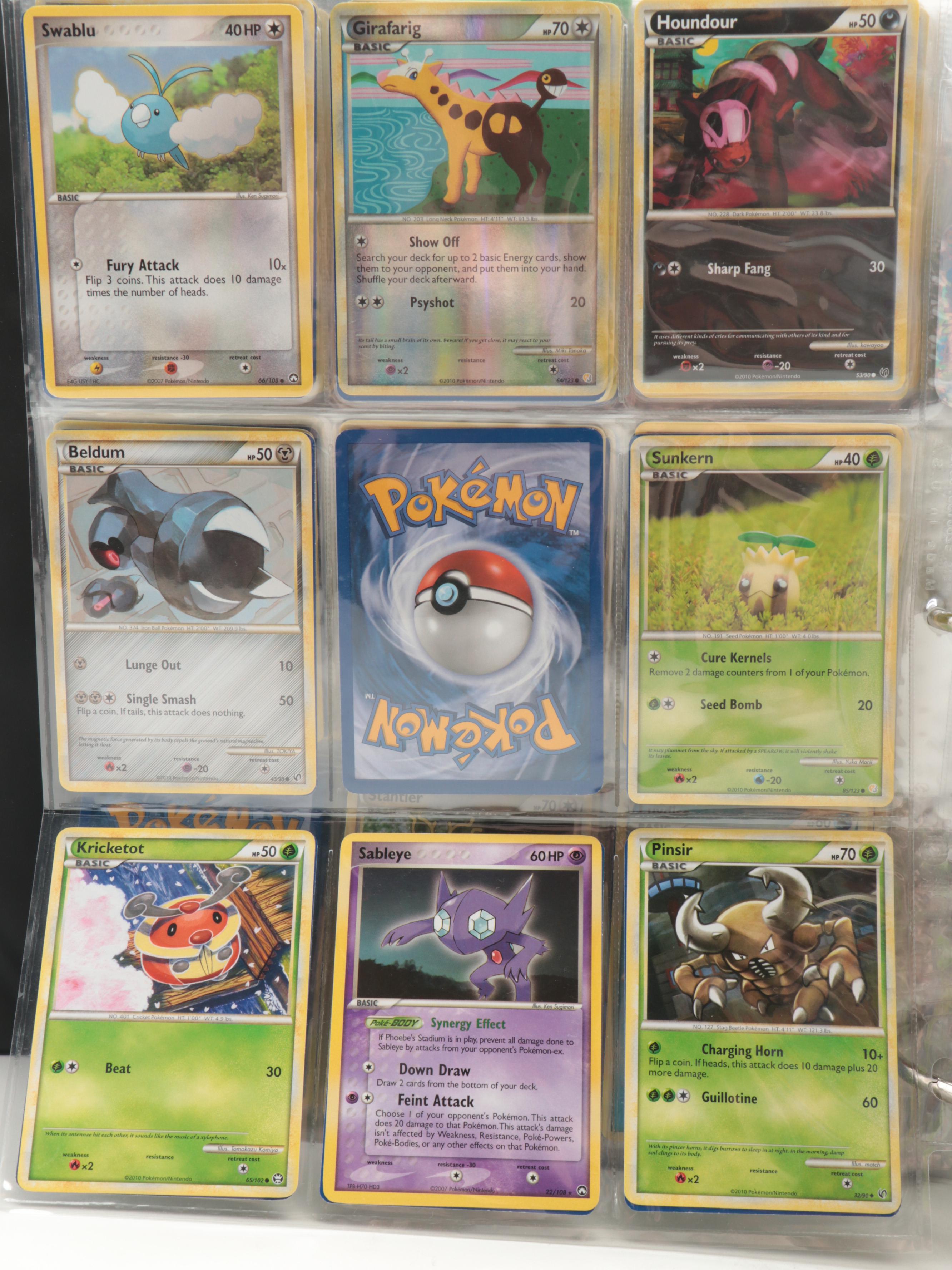 Pokémon Trading Cards Including Reverse Holos, Promos and More, 2000s ...