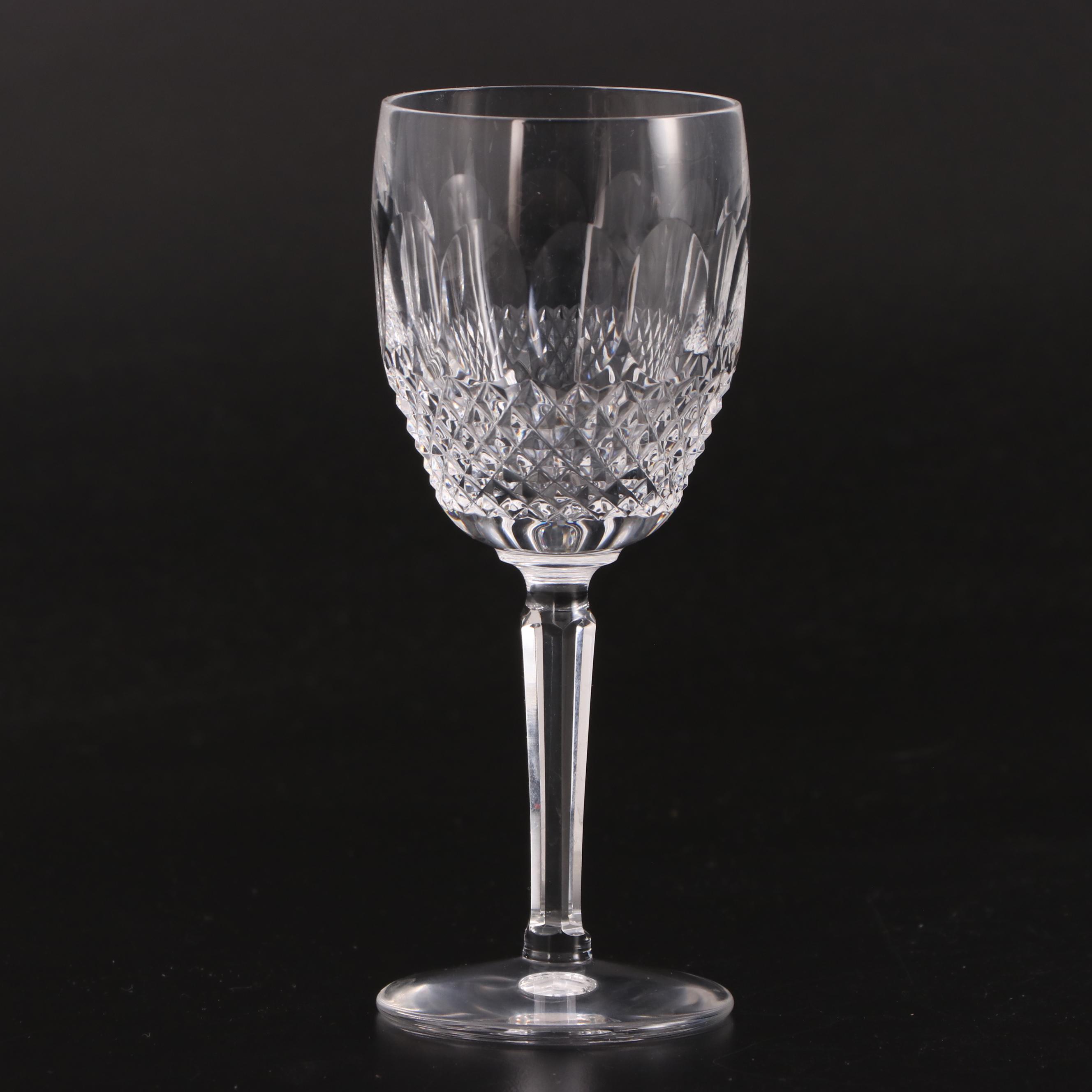 Waterford Crystal "Colleen" Tall Stem Wine Glasses | EBTH