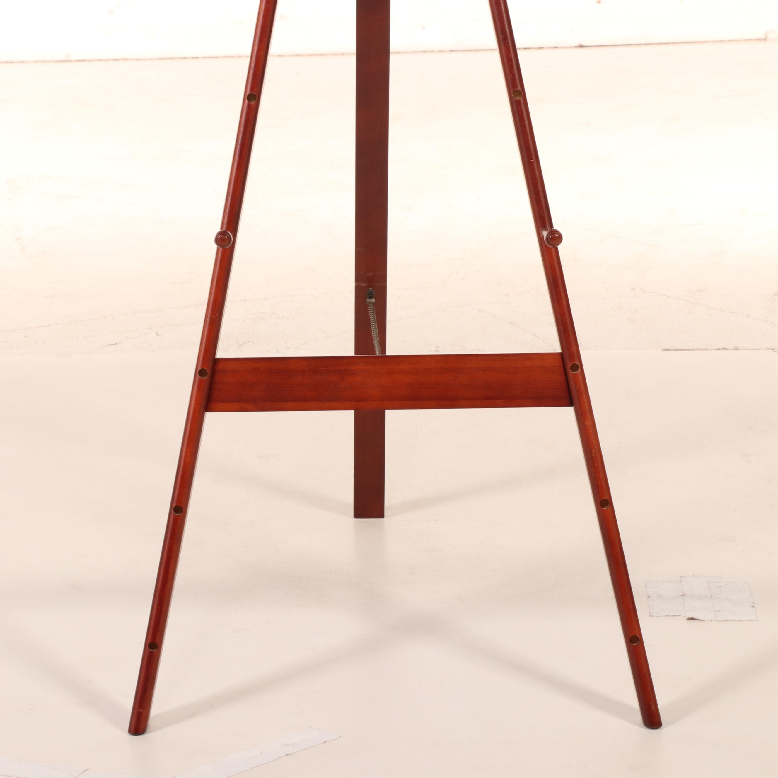 Contemporary Cherry-Stained Adjustable Display Easel | EBTH