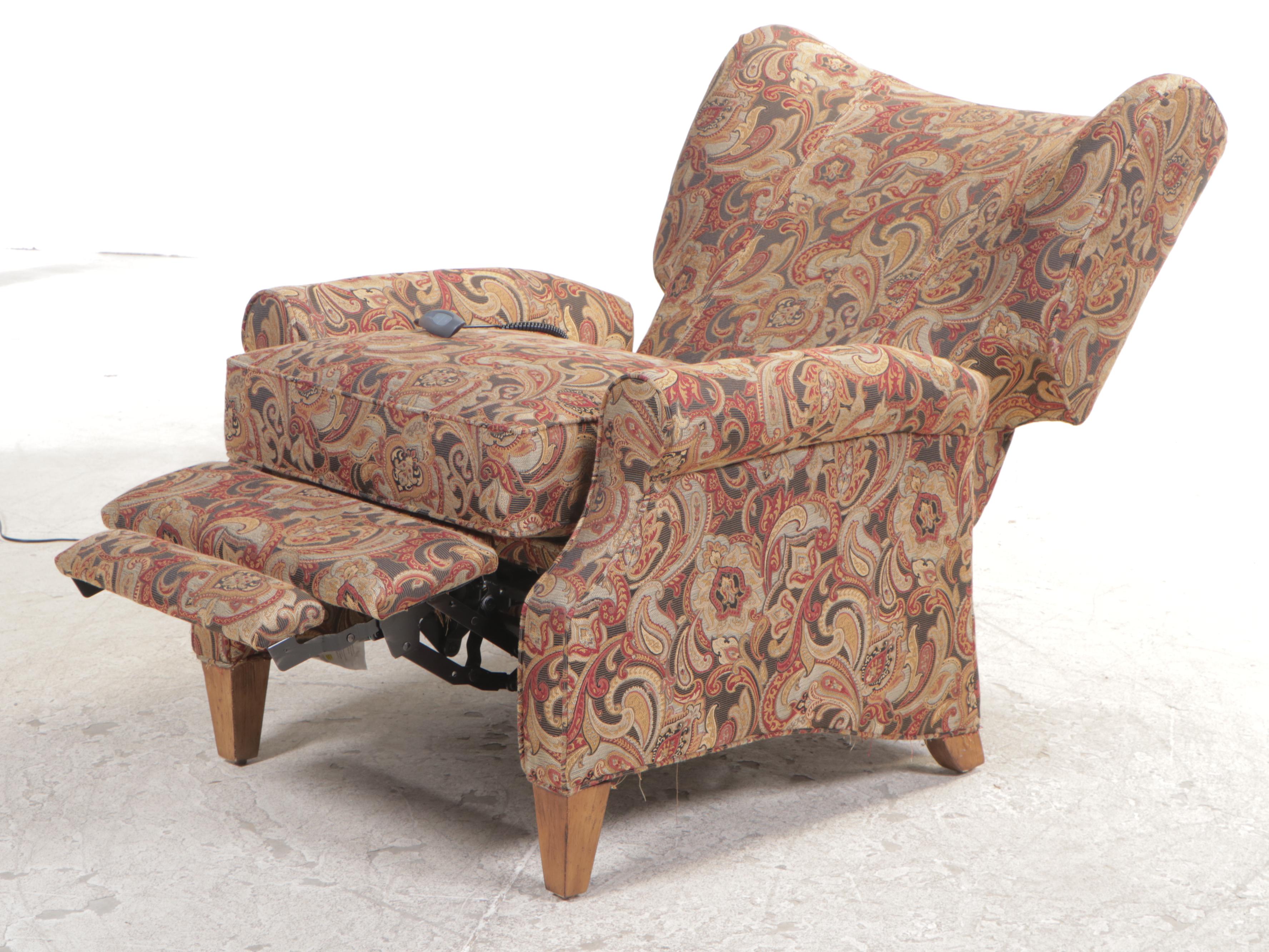 Fairfield Chair Company Custom-Upholstered Power Recliner | EBTH