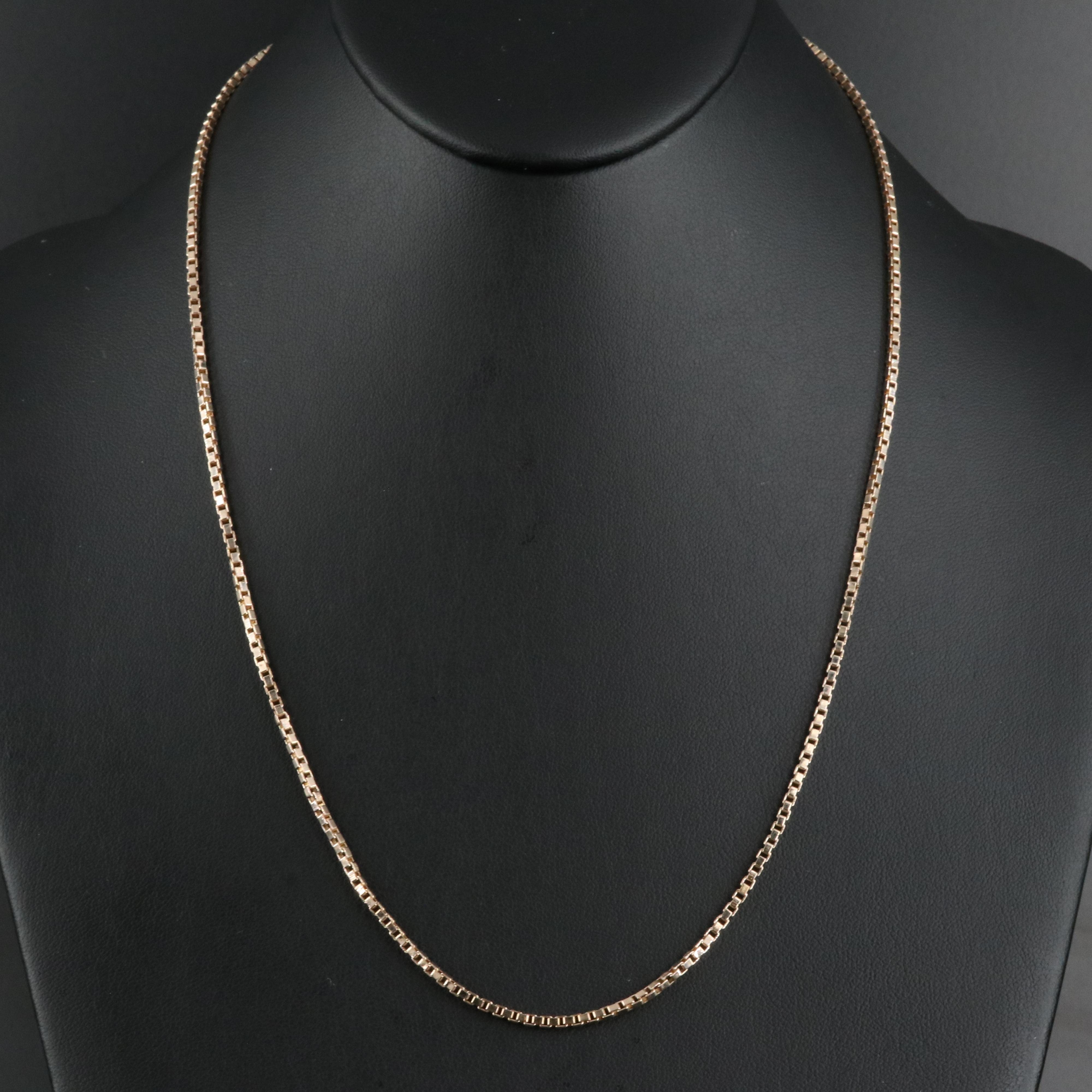14K Box Chain | EBTH