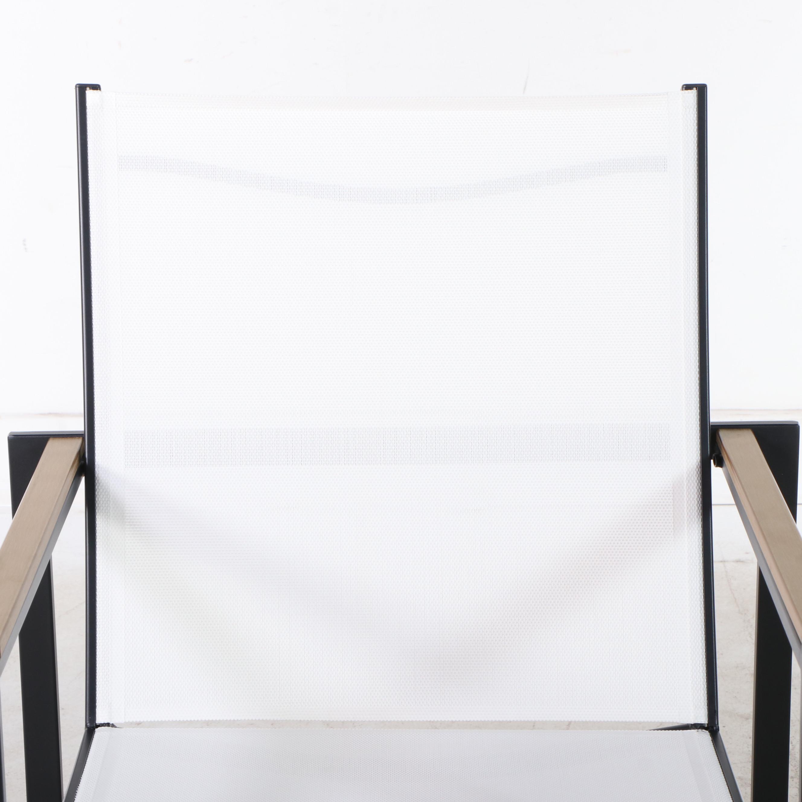 Set of Four Project 62 Henning Modernist Patio Dining Chairs | EBTH