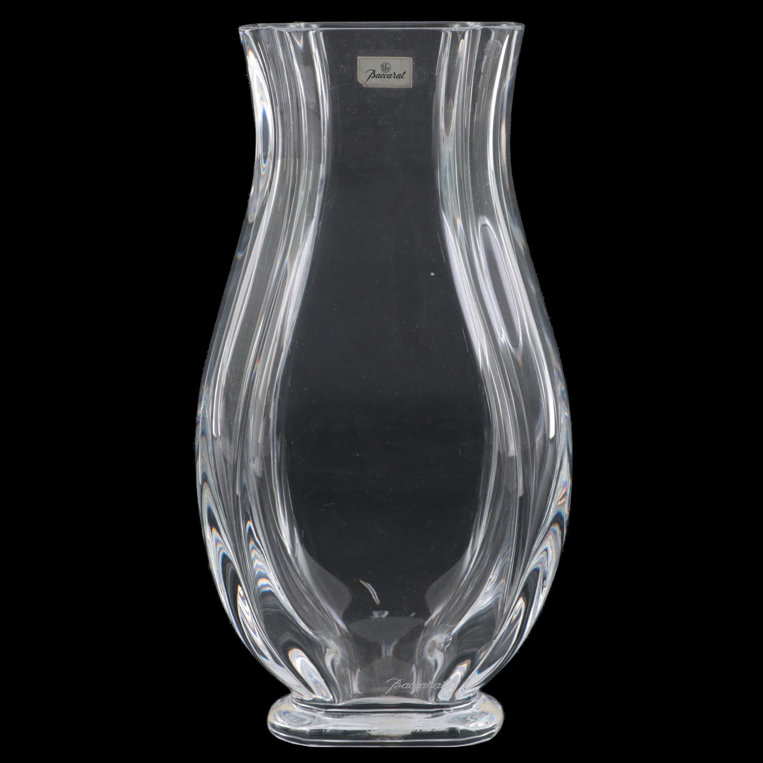 Baccarat "Coquelicots" Crystal Vase | EBTH