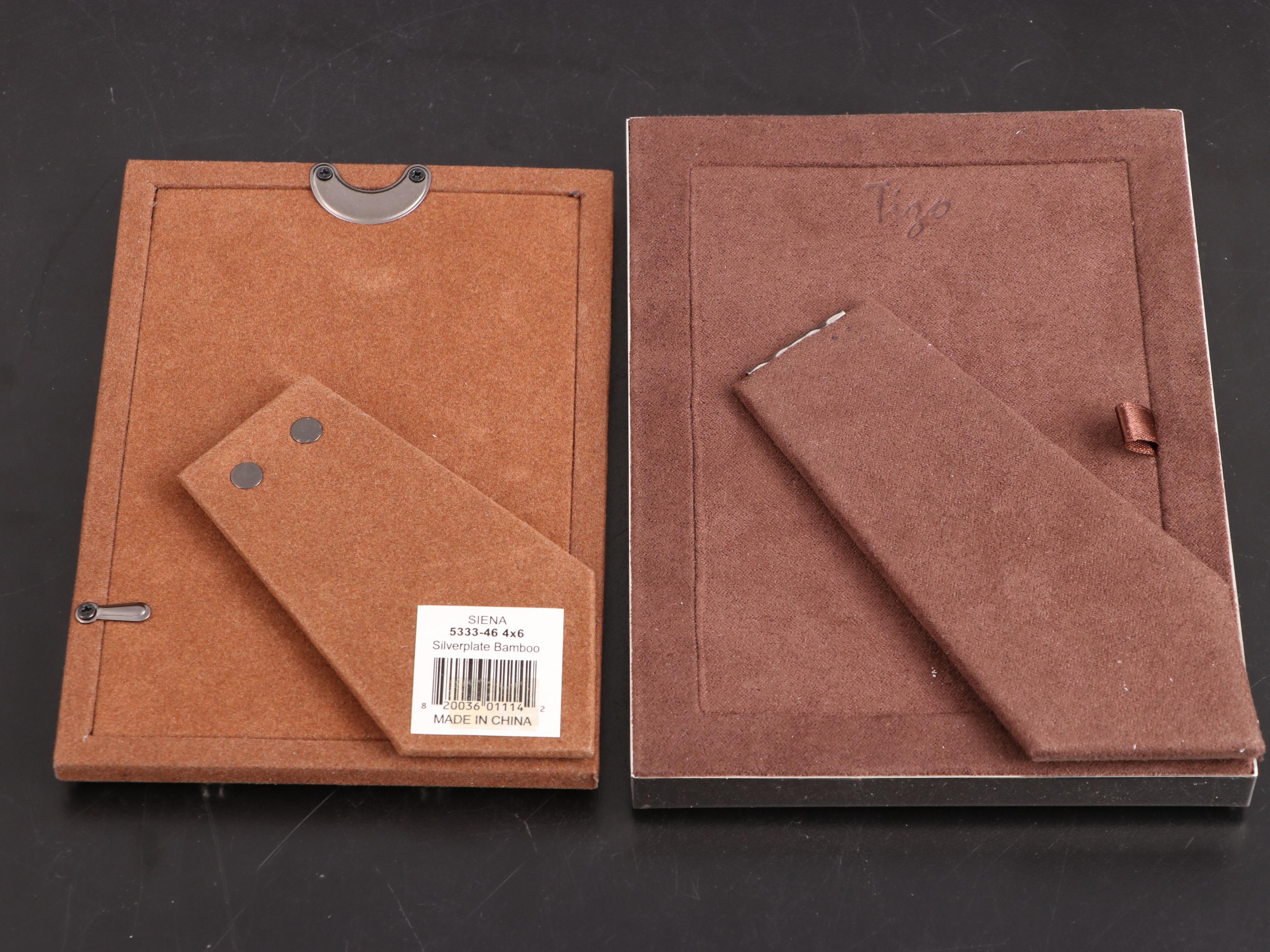 Sterling, Silver Plate, Wood and Velvet Picture Frames | EBTH