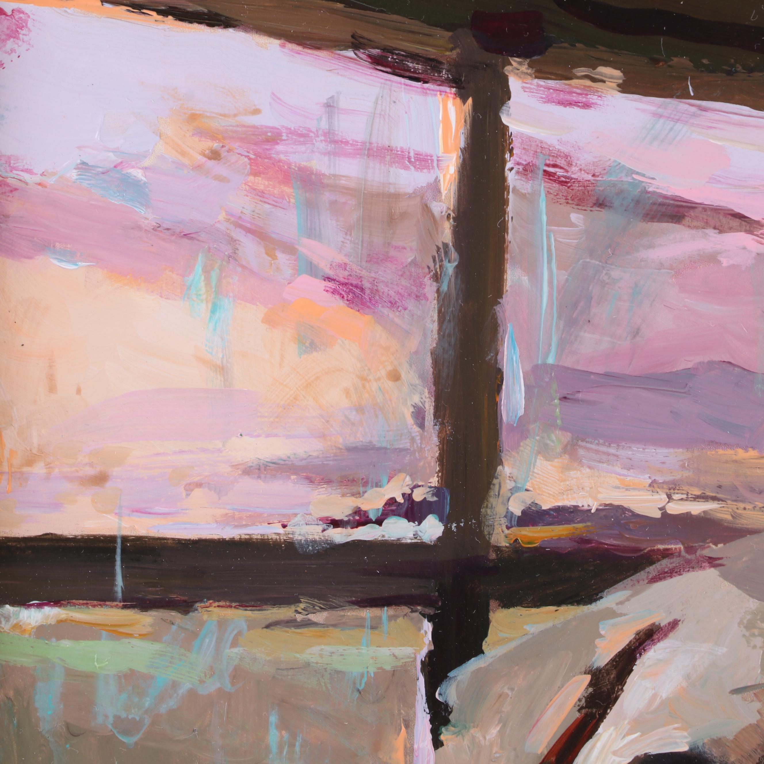 Adam Deda Oil Painting "Aurora Borealis," 2022 | EBTH