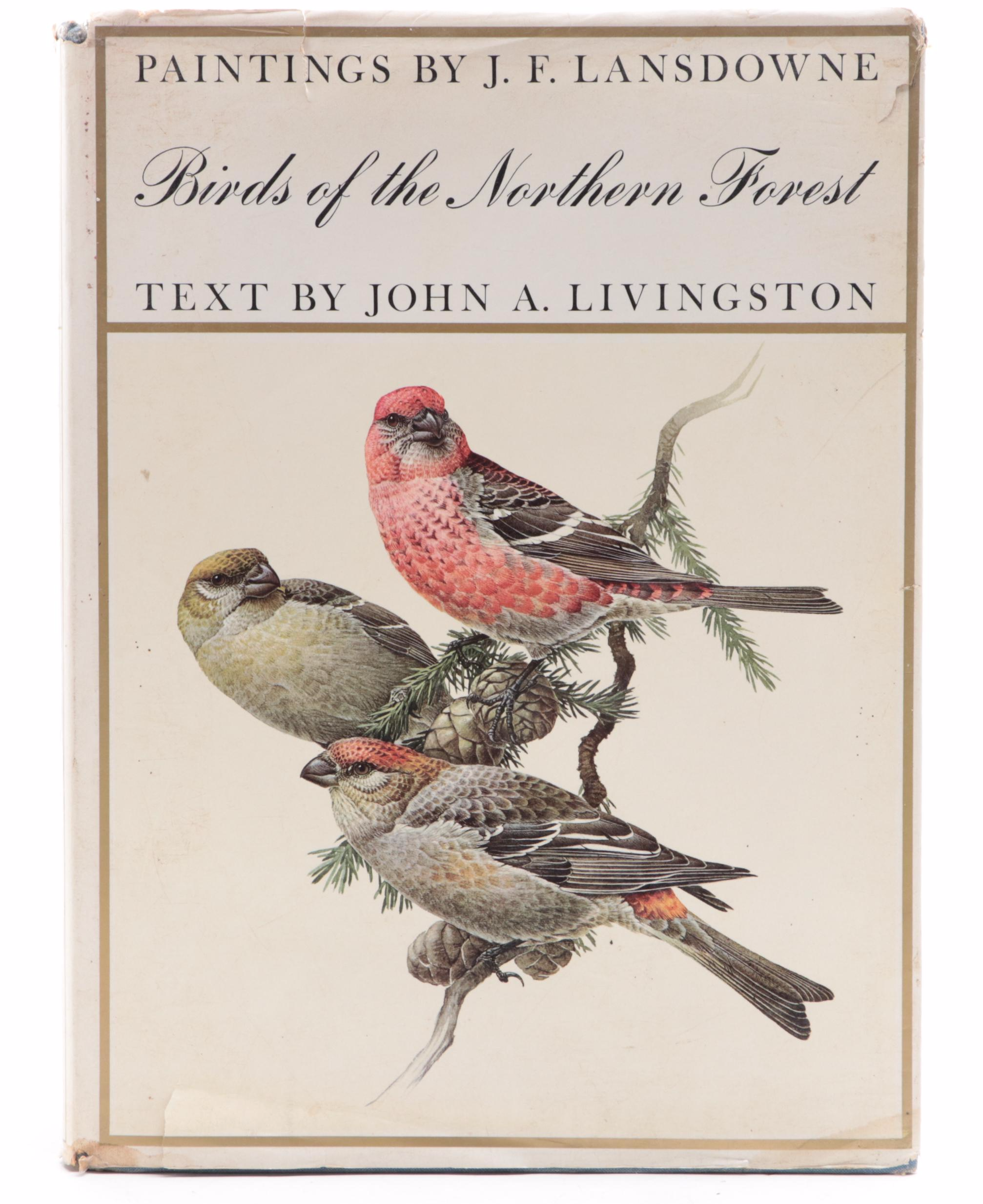 Illustrated "Birds of the Northern Forest" by James Fenwick Lansdowne ...