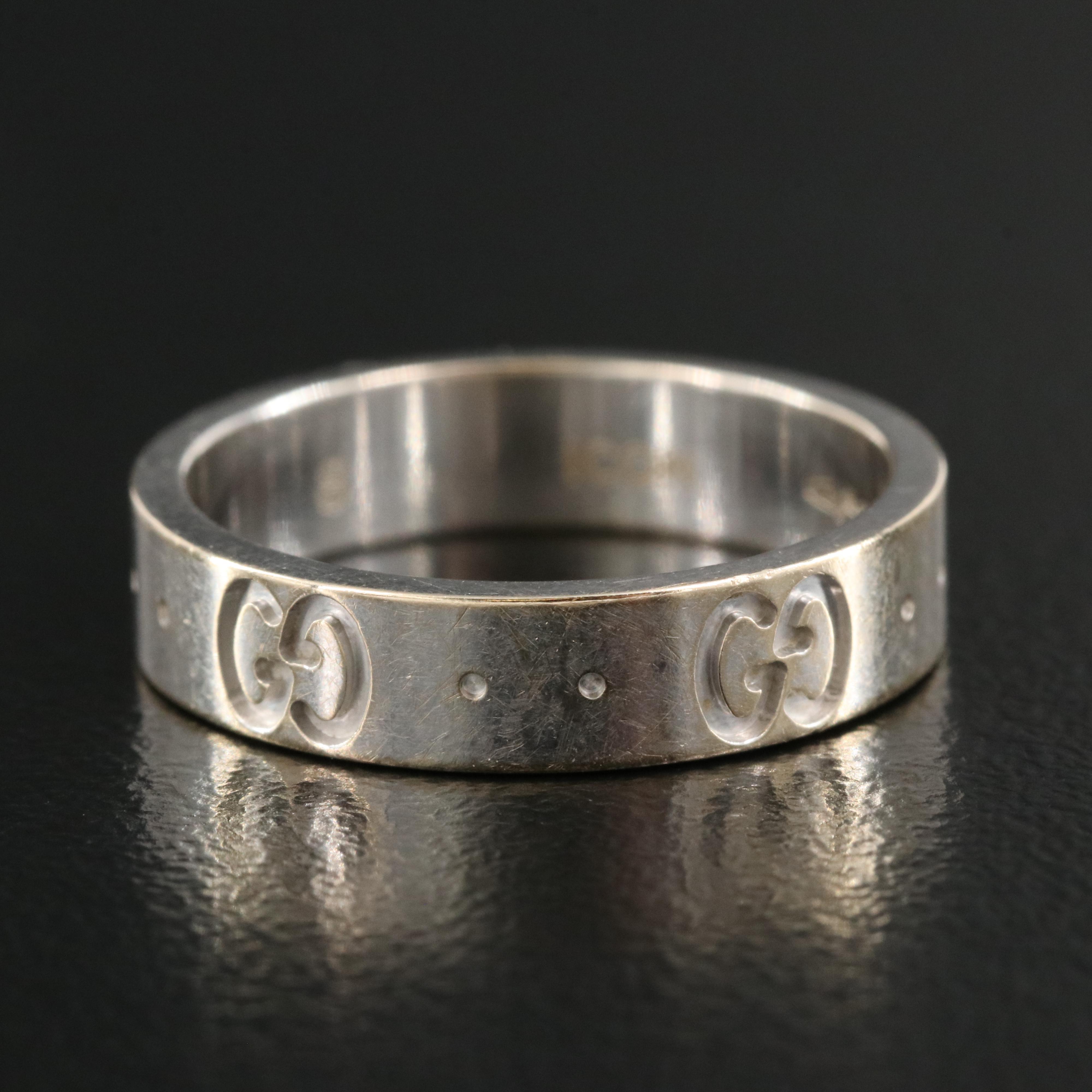 Gucci 18K Logo Band | EBTH