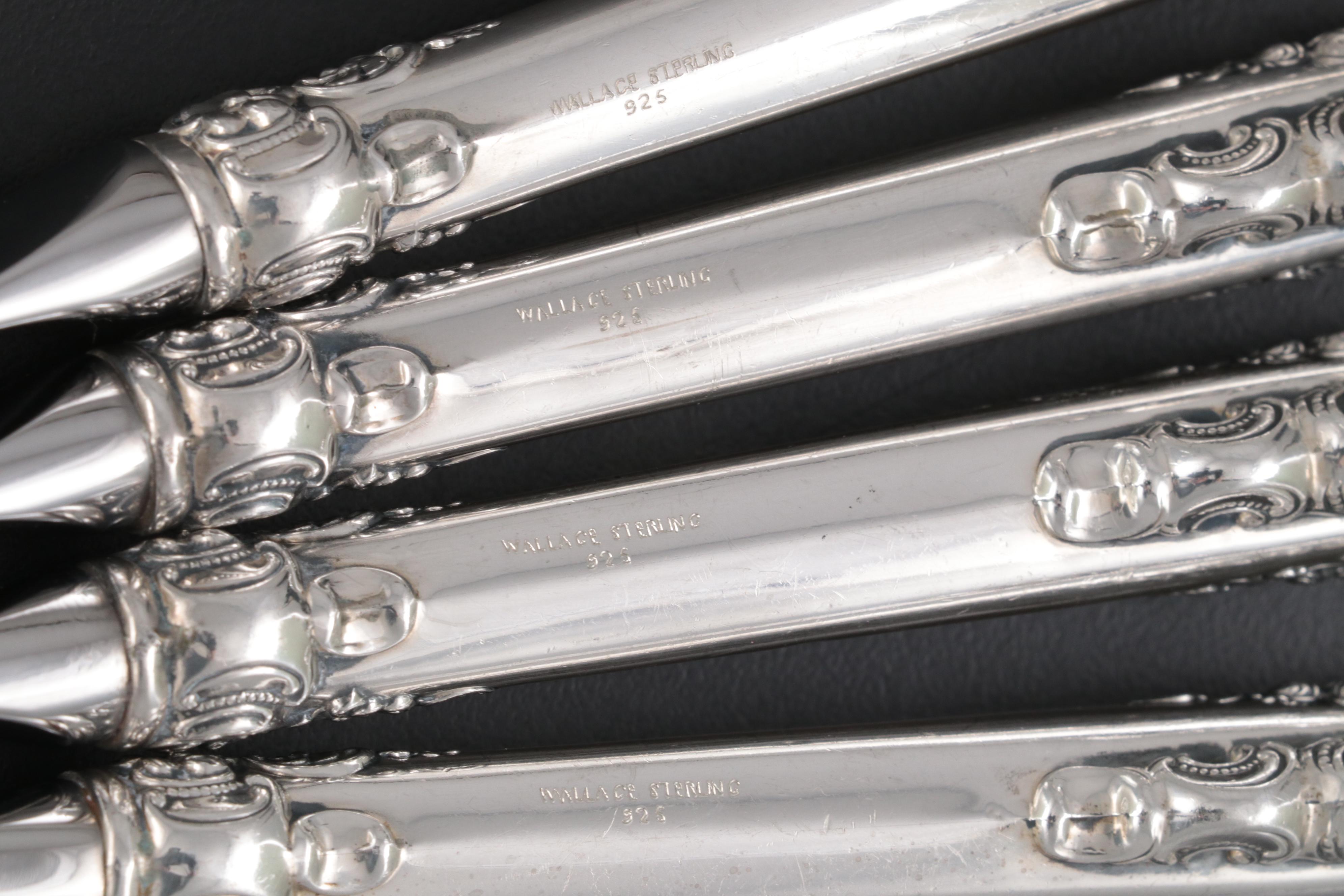 Wallace "Grande Baroque" Sterling Silver Flatware | EBTH
