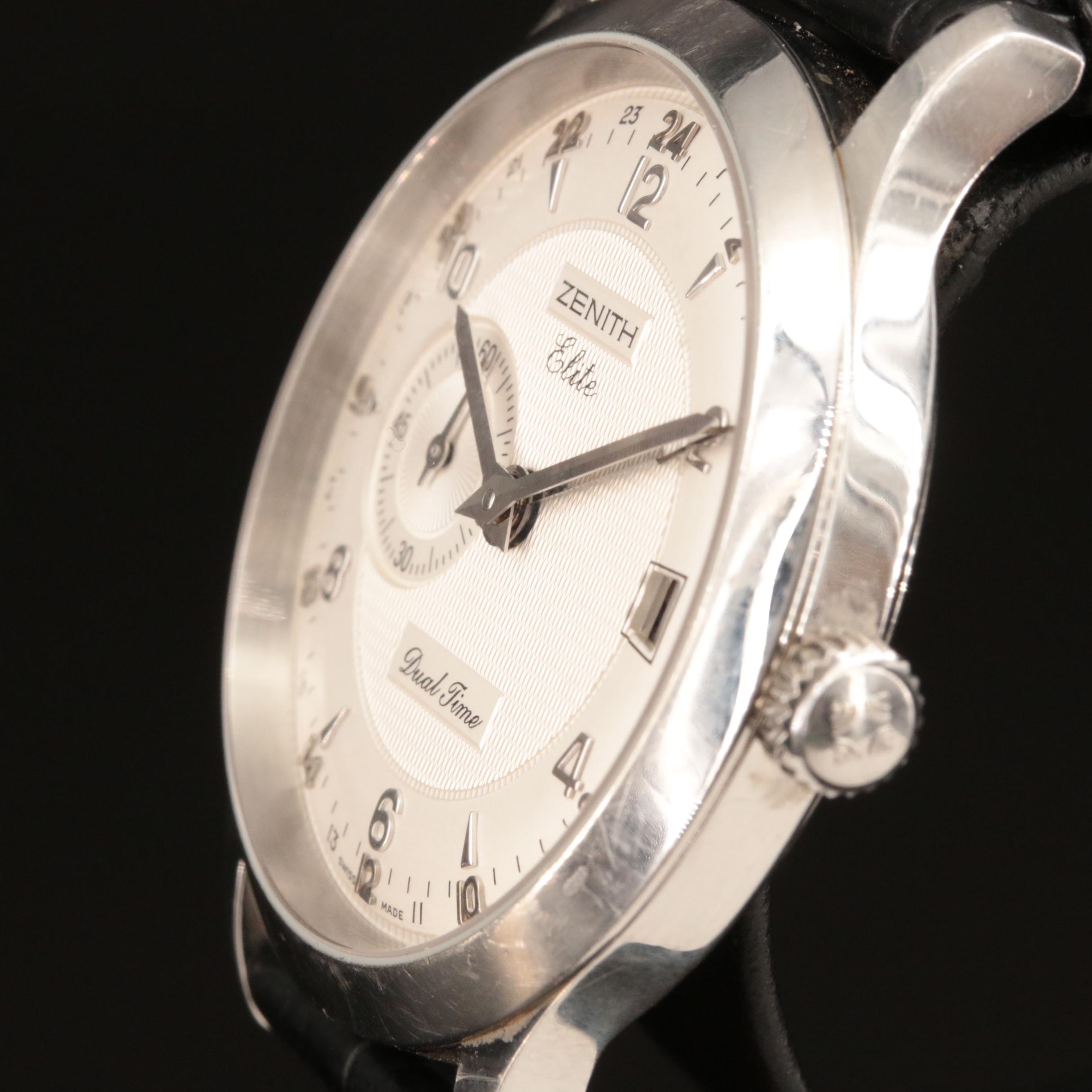 Zenith Elite Dual Time Wristwatch | EBTH