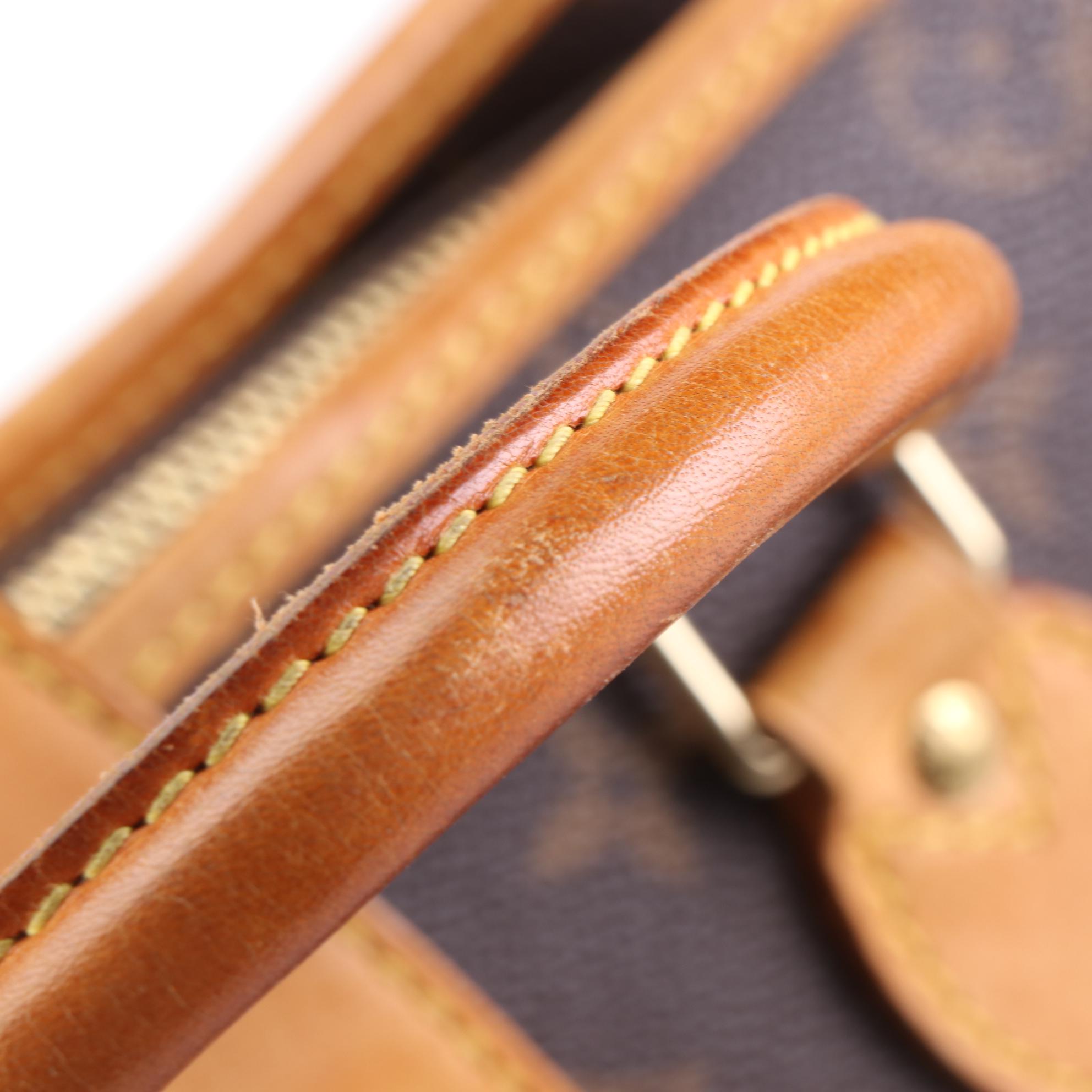 Louis Vuitton Rivoli Soft Briefcase in Monogram Canvas and Vachetta ...