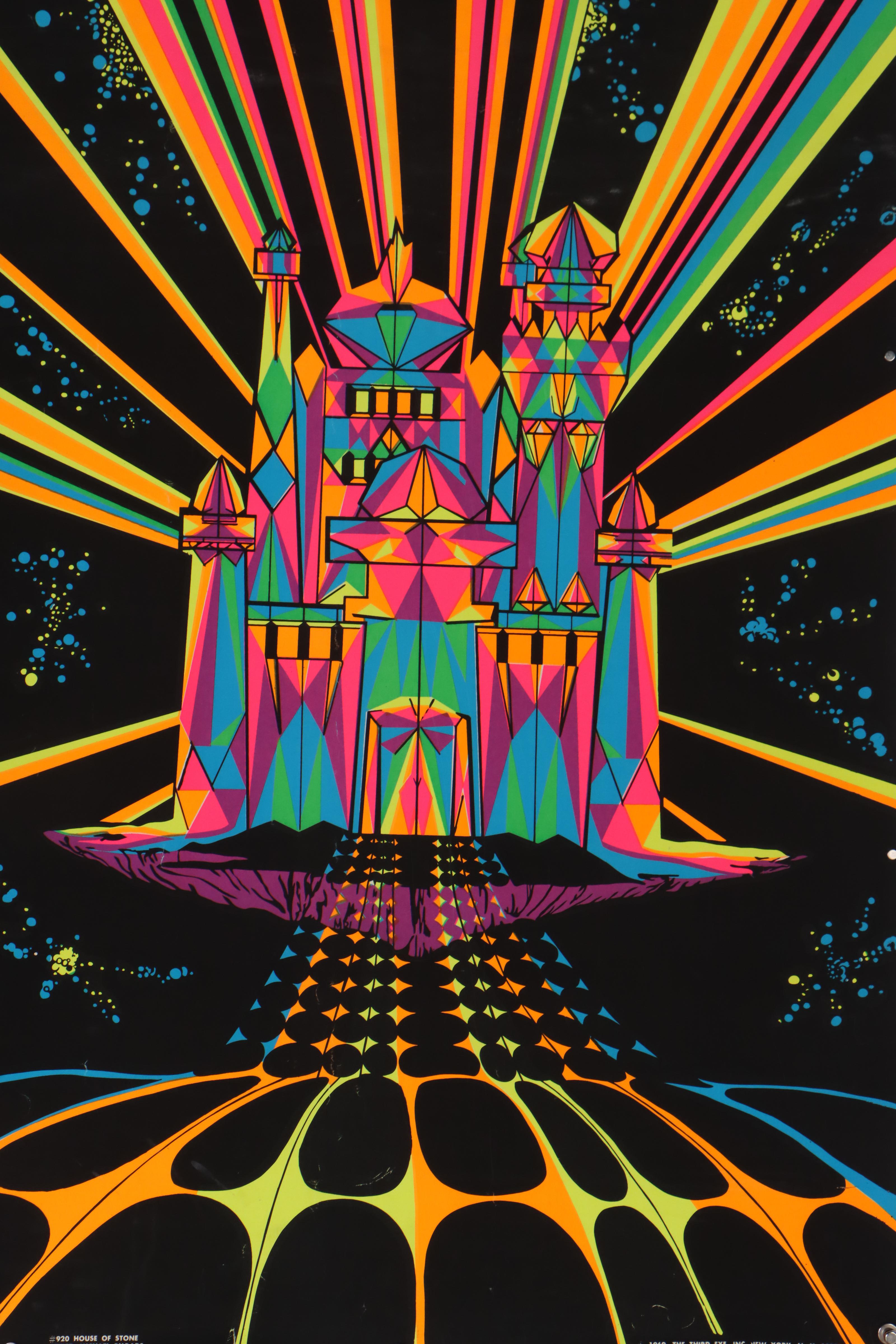 Psychedelic Serigraph Posters After Michael Rhoads and LeRoy Olsen | EBTH