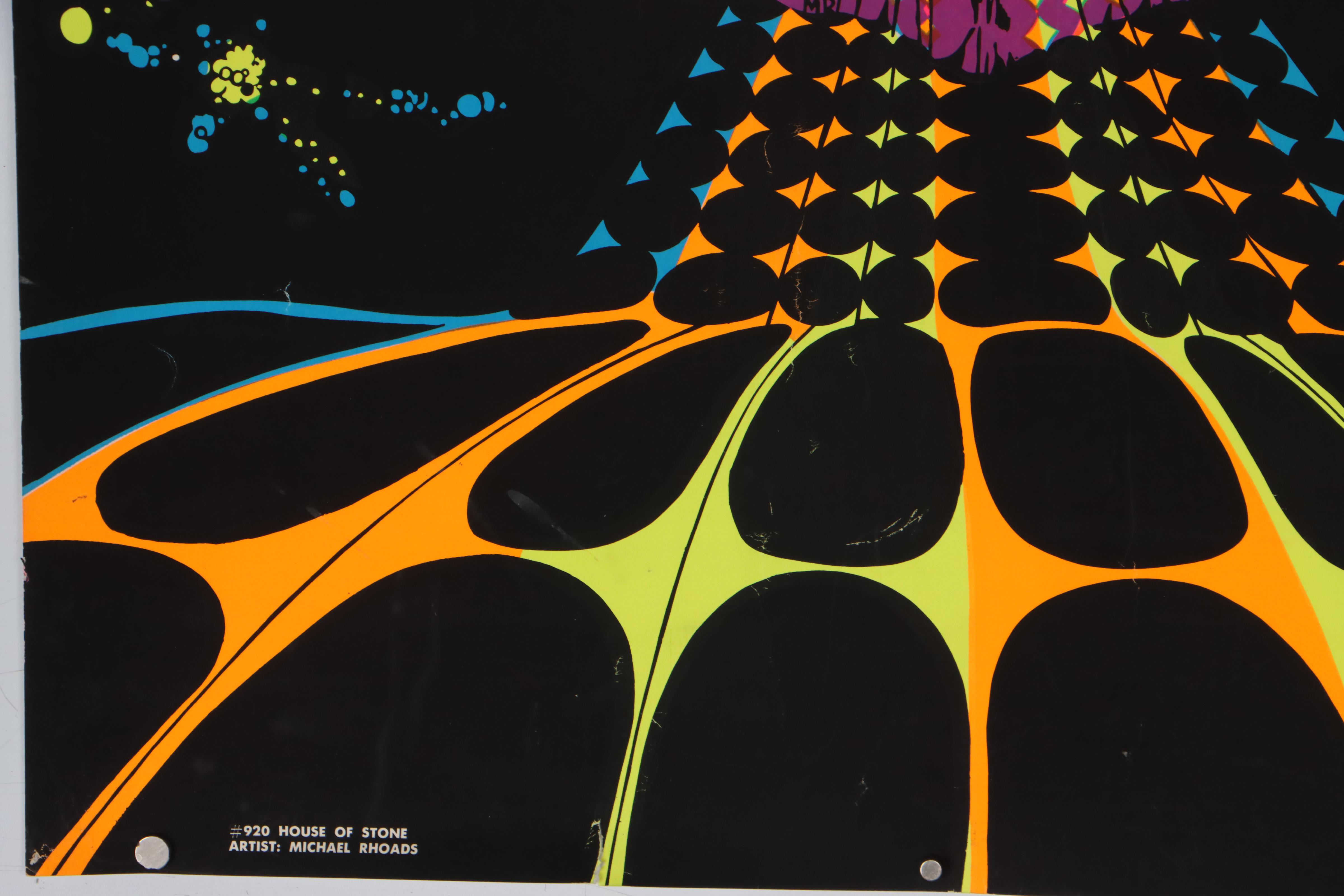 Psychedelic Serigraph Posters After Michael Rhoads and LeRoy Olsen | EBTH