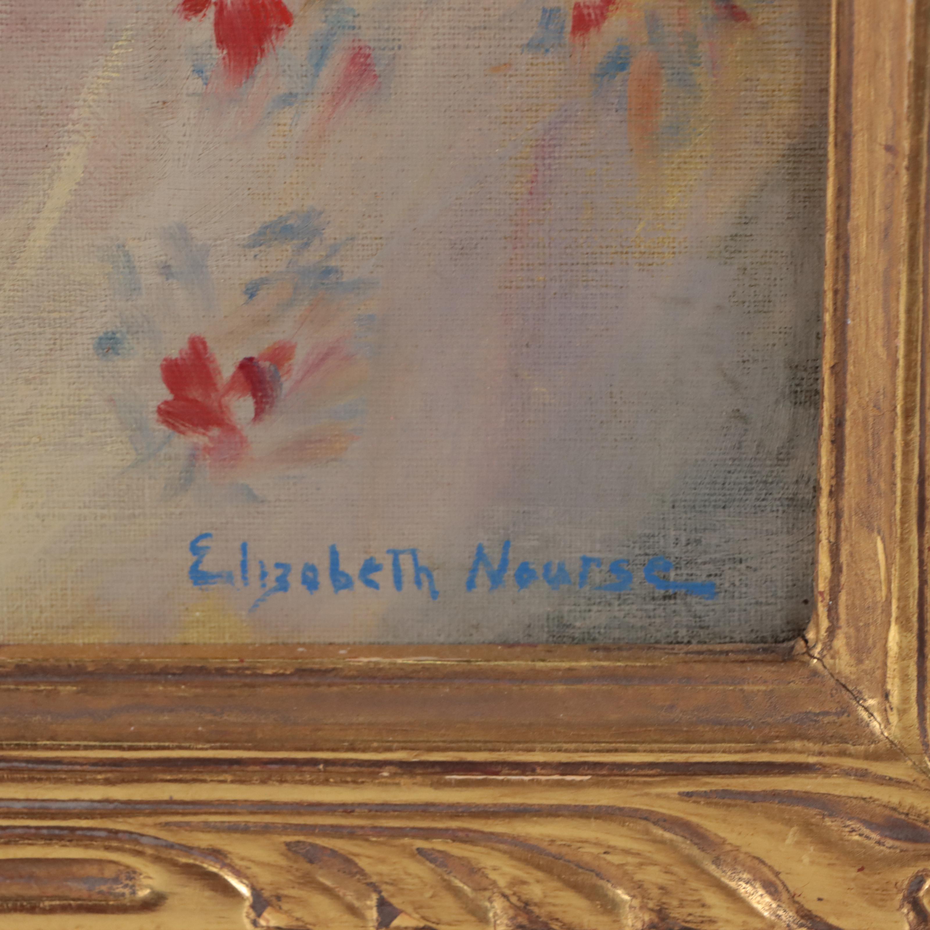 Elizabeth Nourse Portrait Oil Painting of a Young Lady in Bonnet, Circa ...