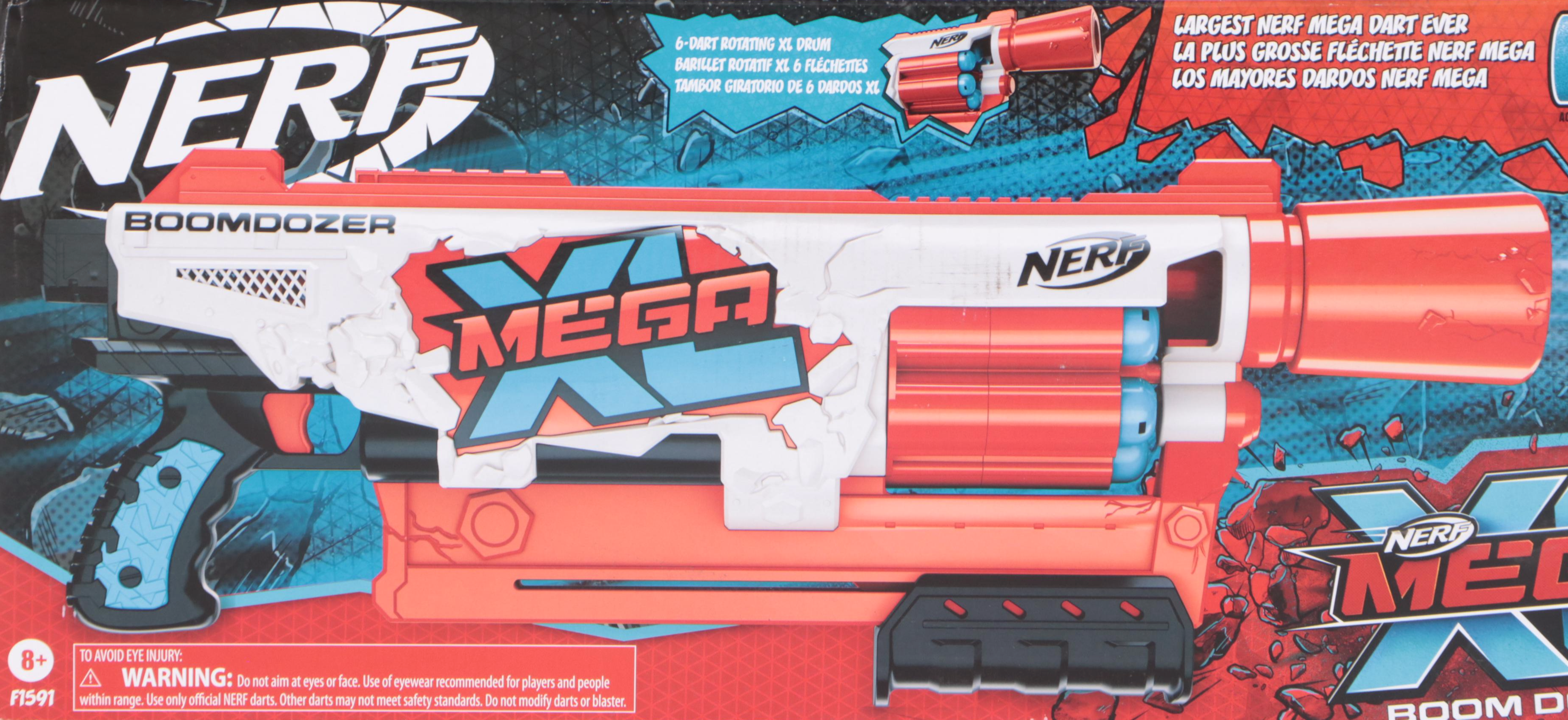 NERF Mega XL Boom Dozer Toy Dart Blasters | EBTH