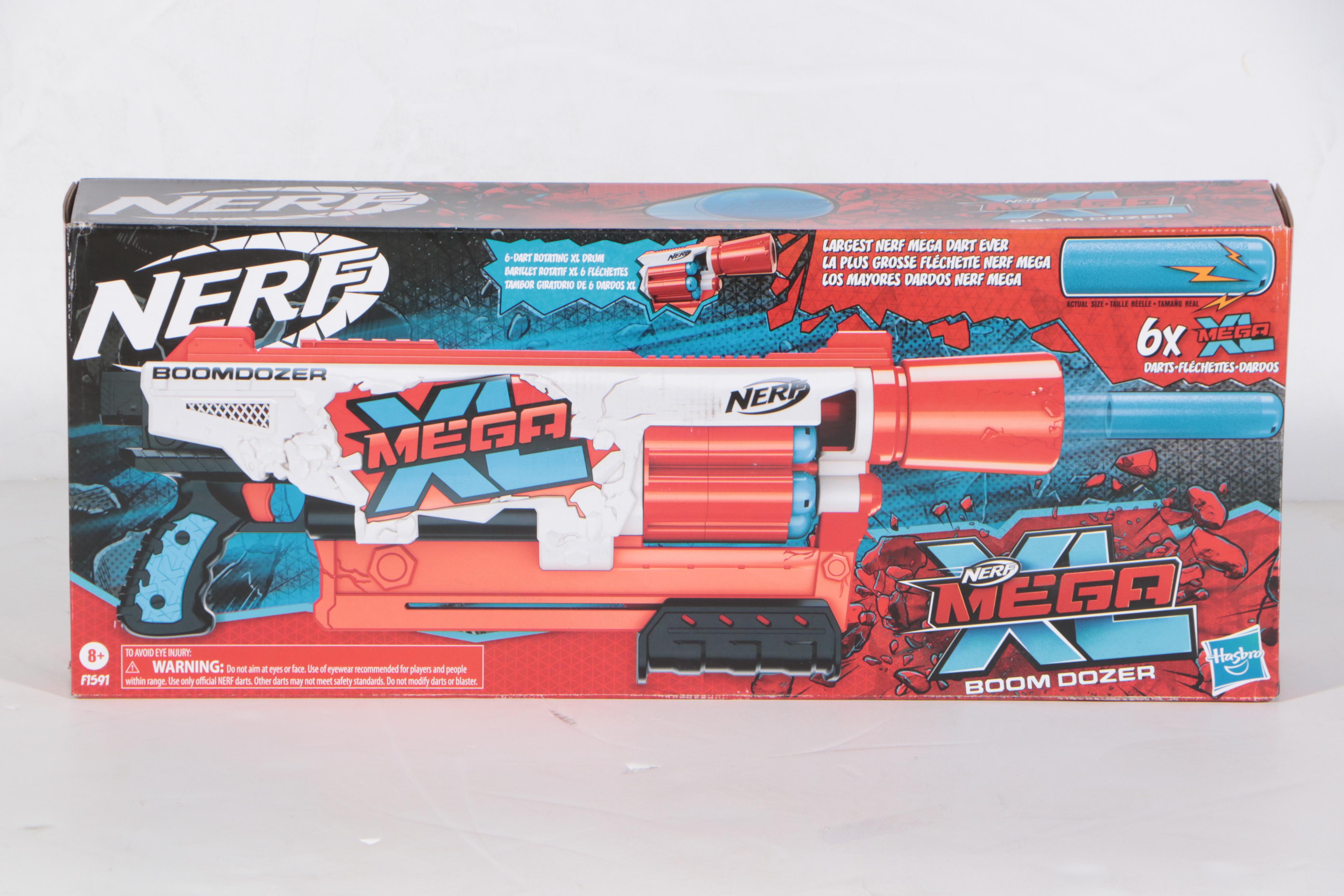 NERF Mega XL Boom Dozer Toy Dart Blasters | EBTH
