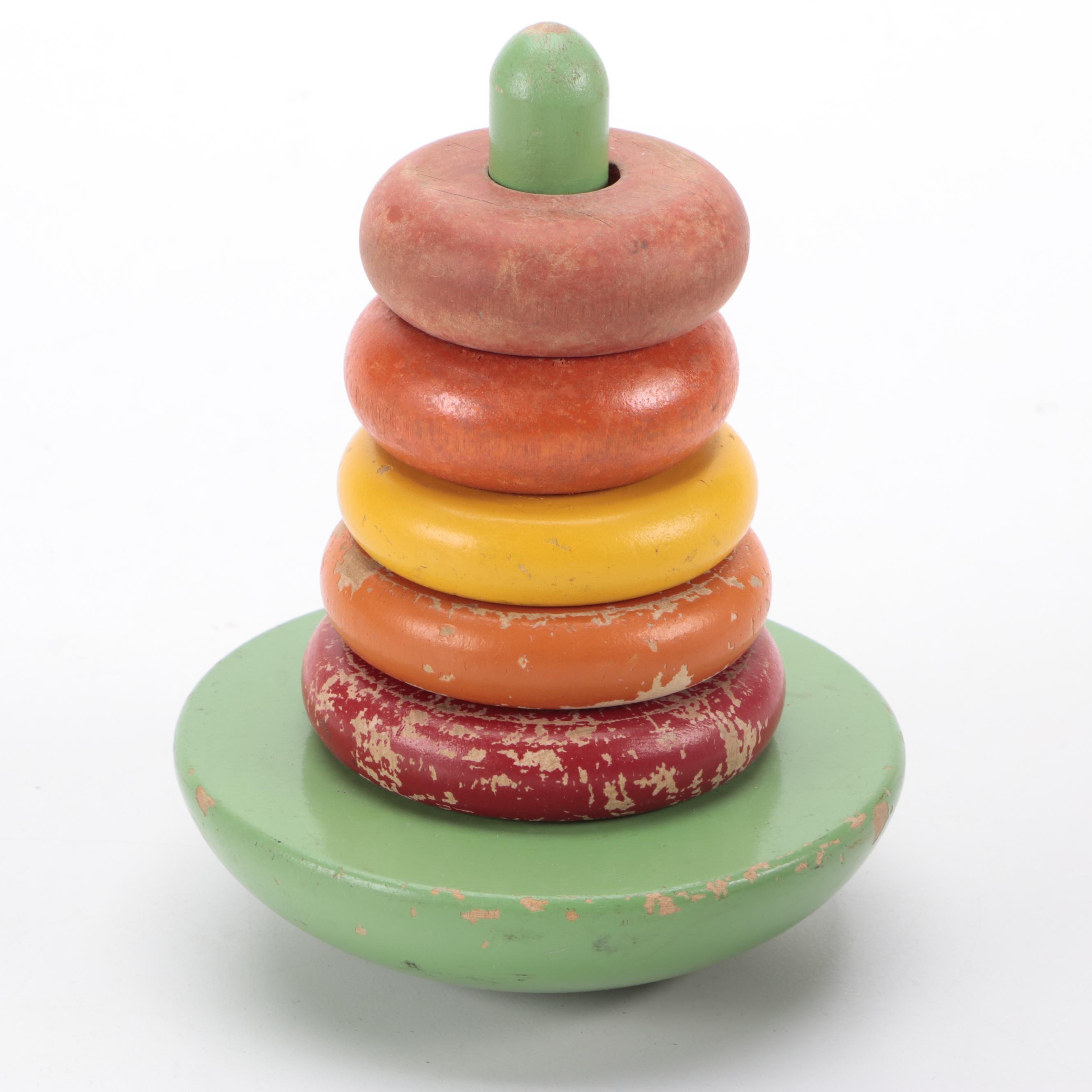 Holgate Toys Wooden Stacking Rings, Alphabet Blocks and More with 1949 ...