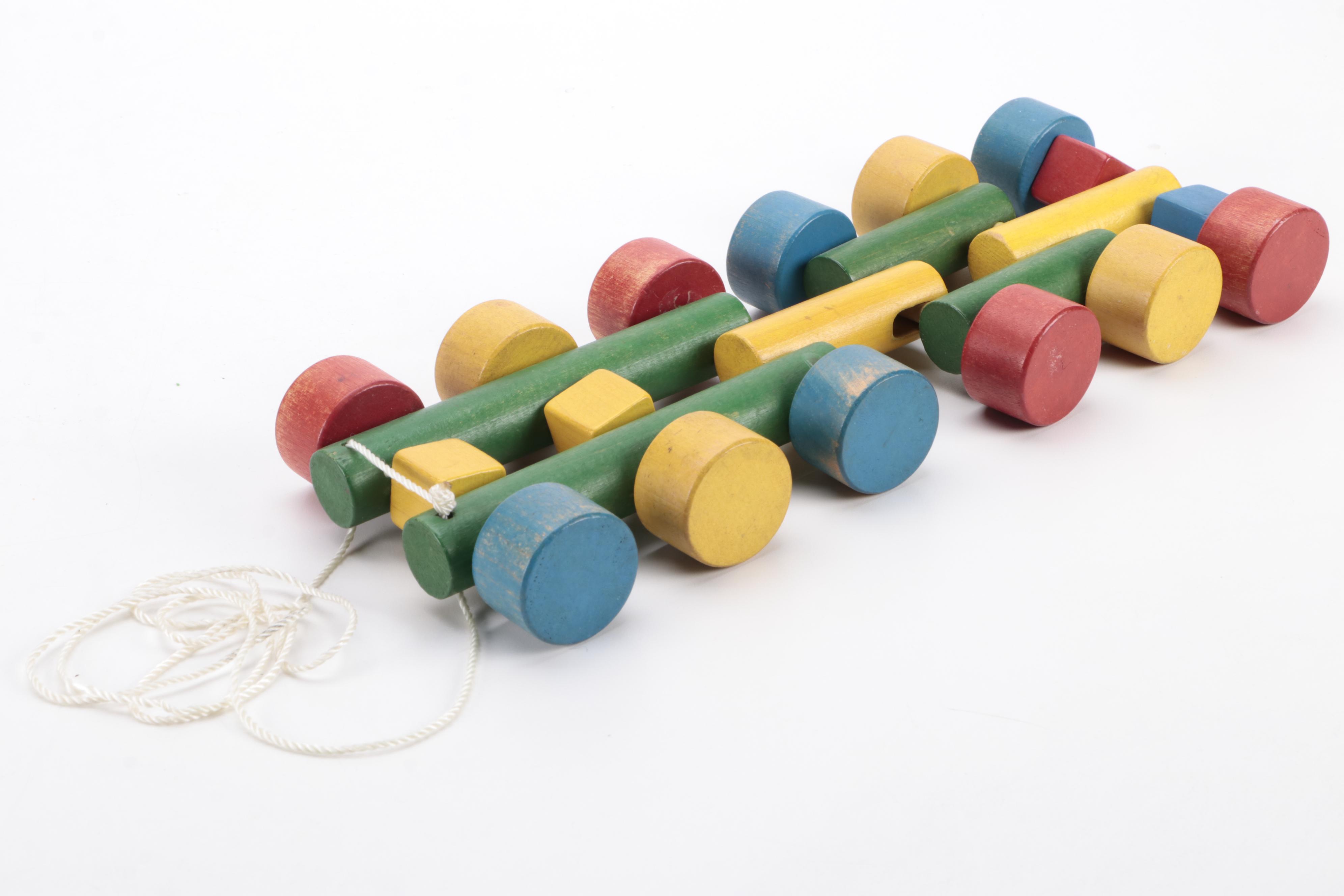 Holgate Toys Wooden Stacking Rings, Alphabet Blocks and More with 1949 ...