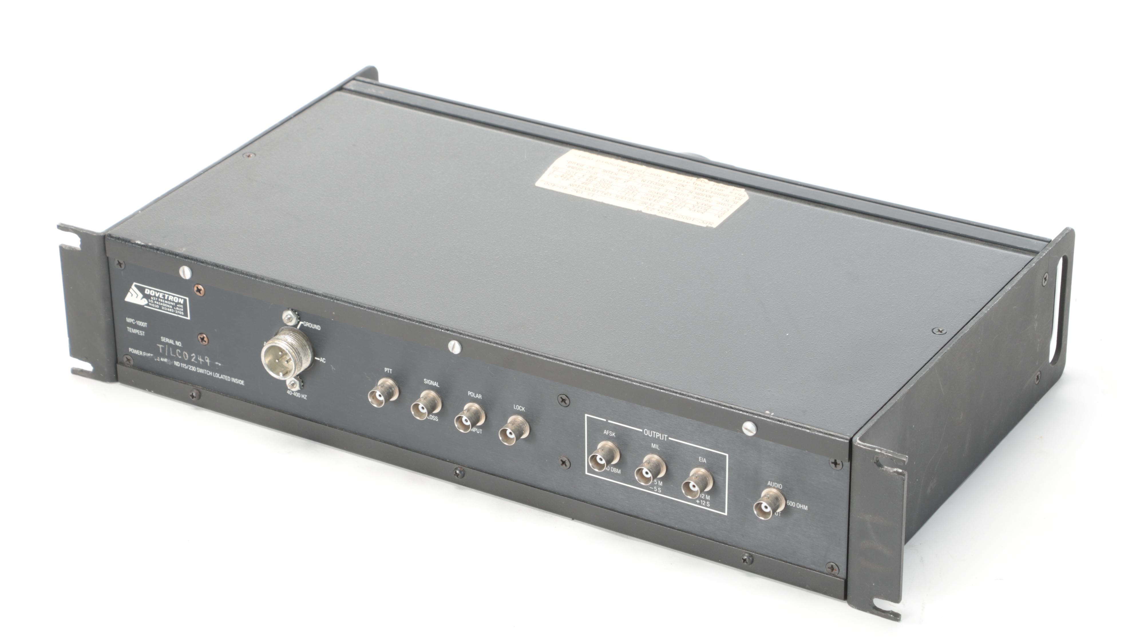 Dovetron MPC-1000T Tempest RTTY Terminal and Tektronix CFG280 Function ...