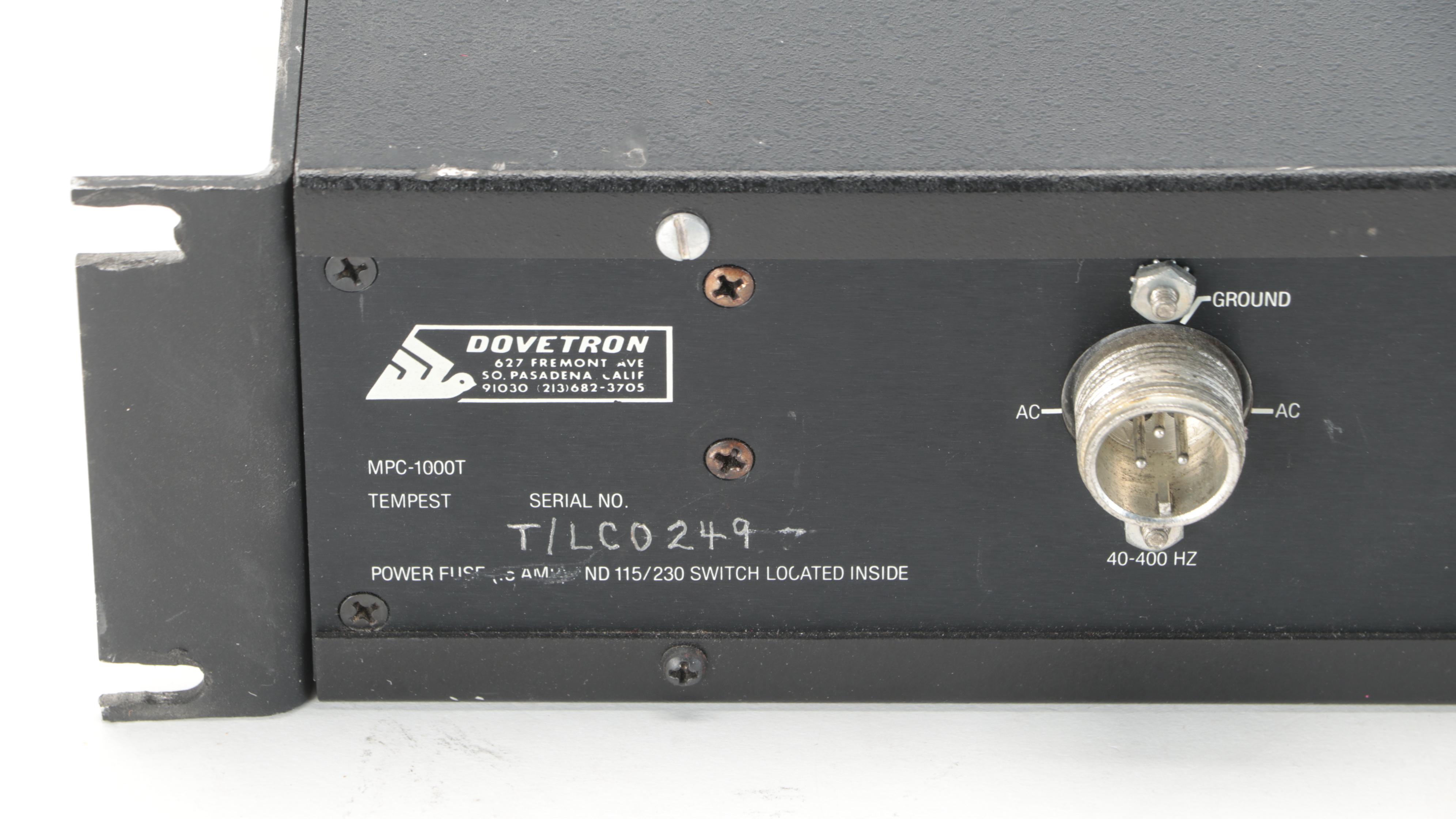 Dovetron MPC-1000T Tempest RTTY Terminal and Tektronix CFG280 Function ...