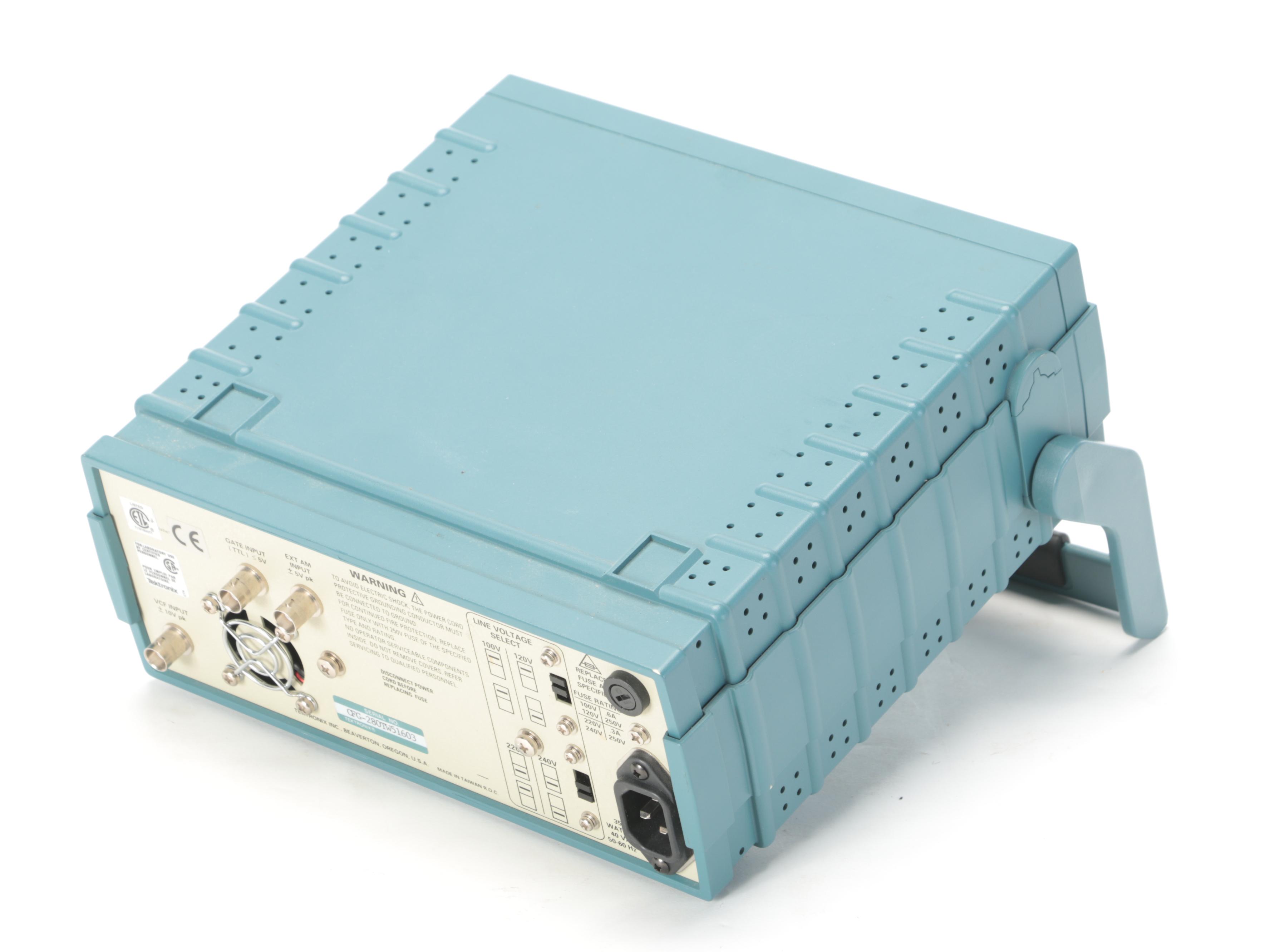 Dovetron MPC-1000T Tempest RTTY Terminal and Tektronix CFG280 Function ...