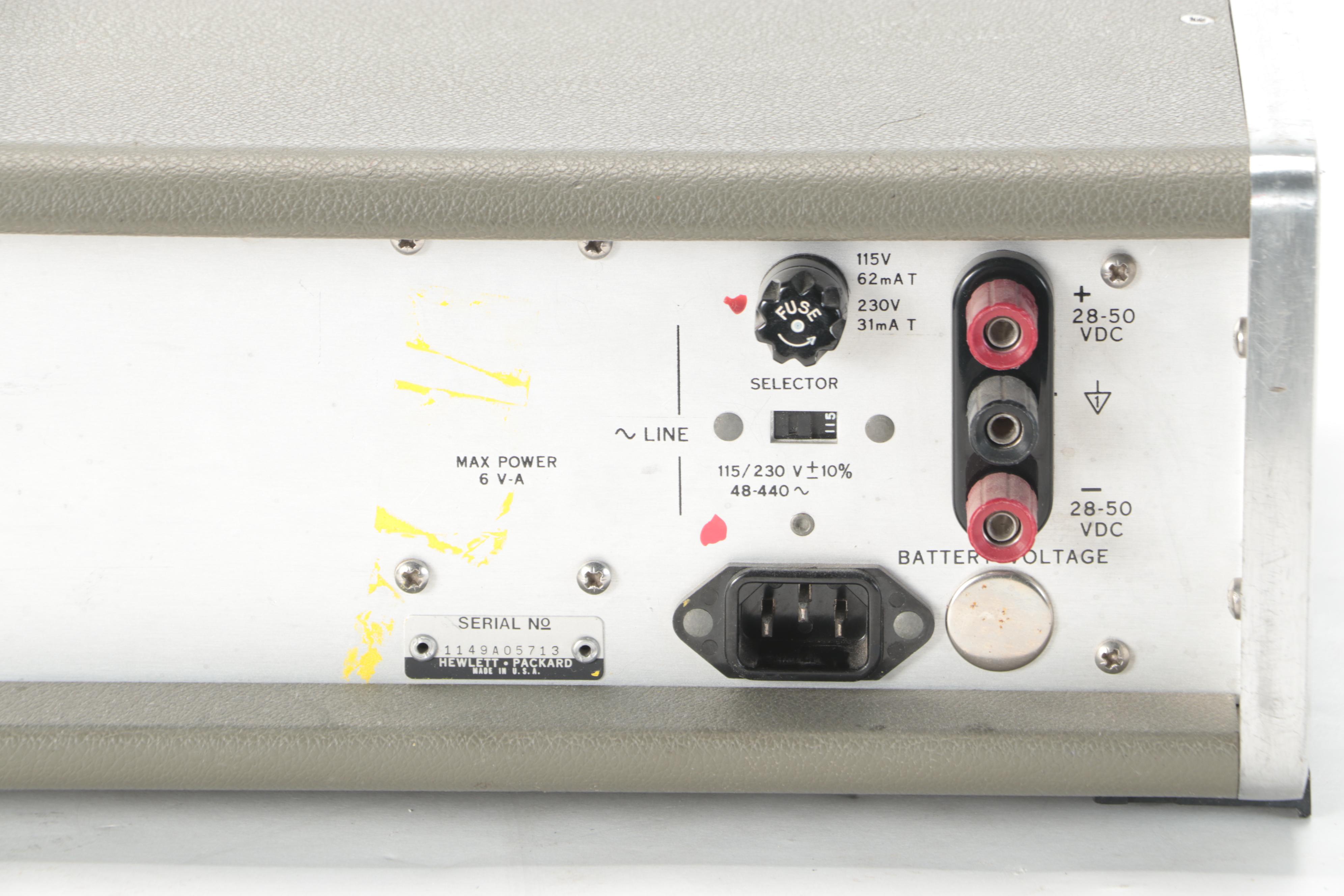 Hewlett-Packard 331A Distortion Analyzer | EBTH