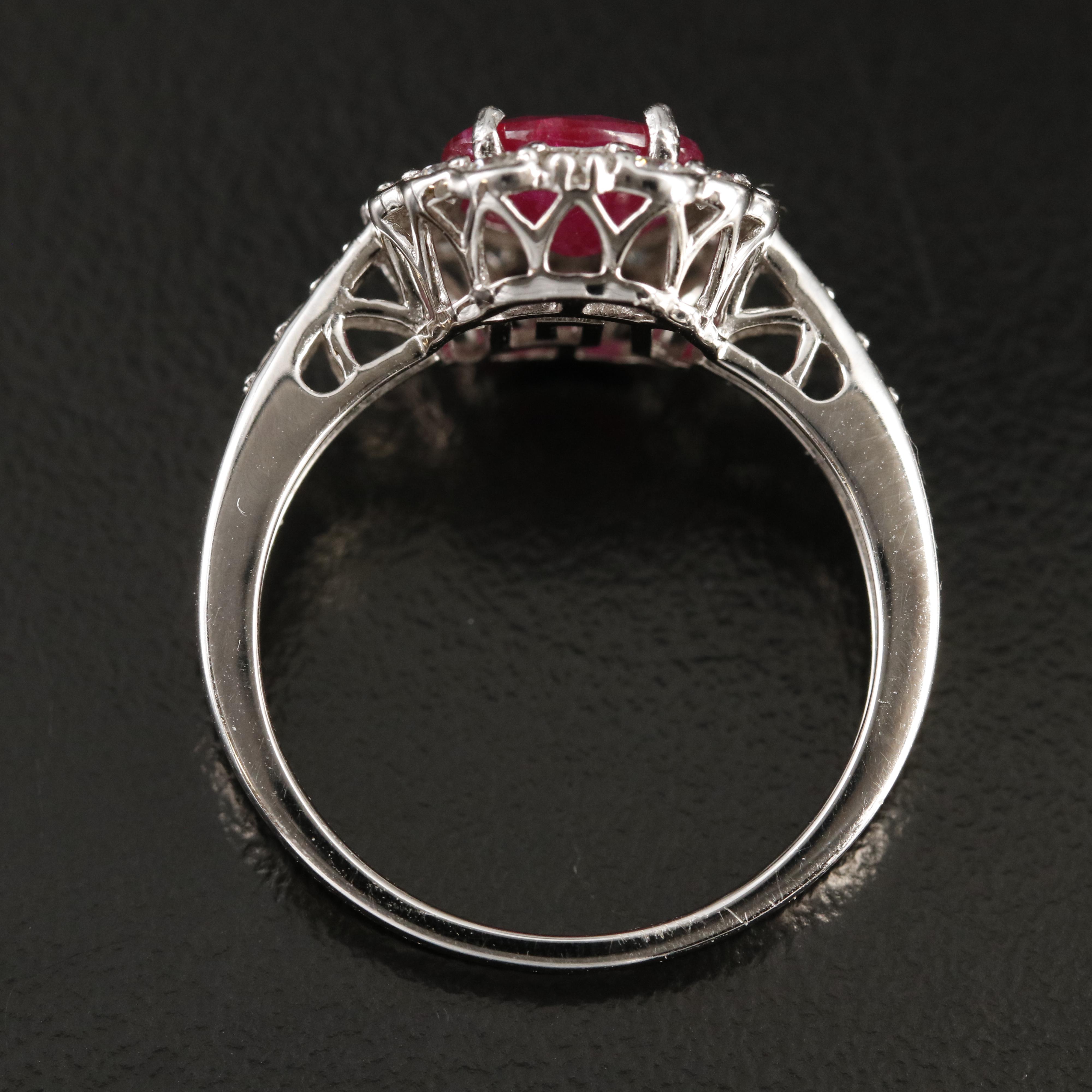 14K Ruby and Diamond Ring | EBTH