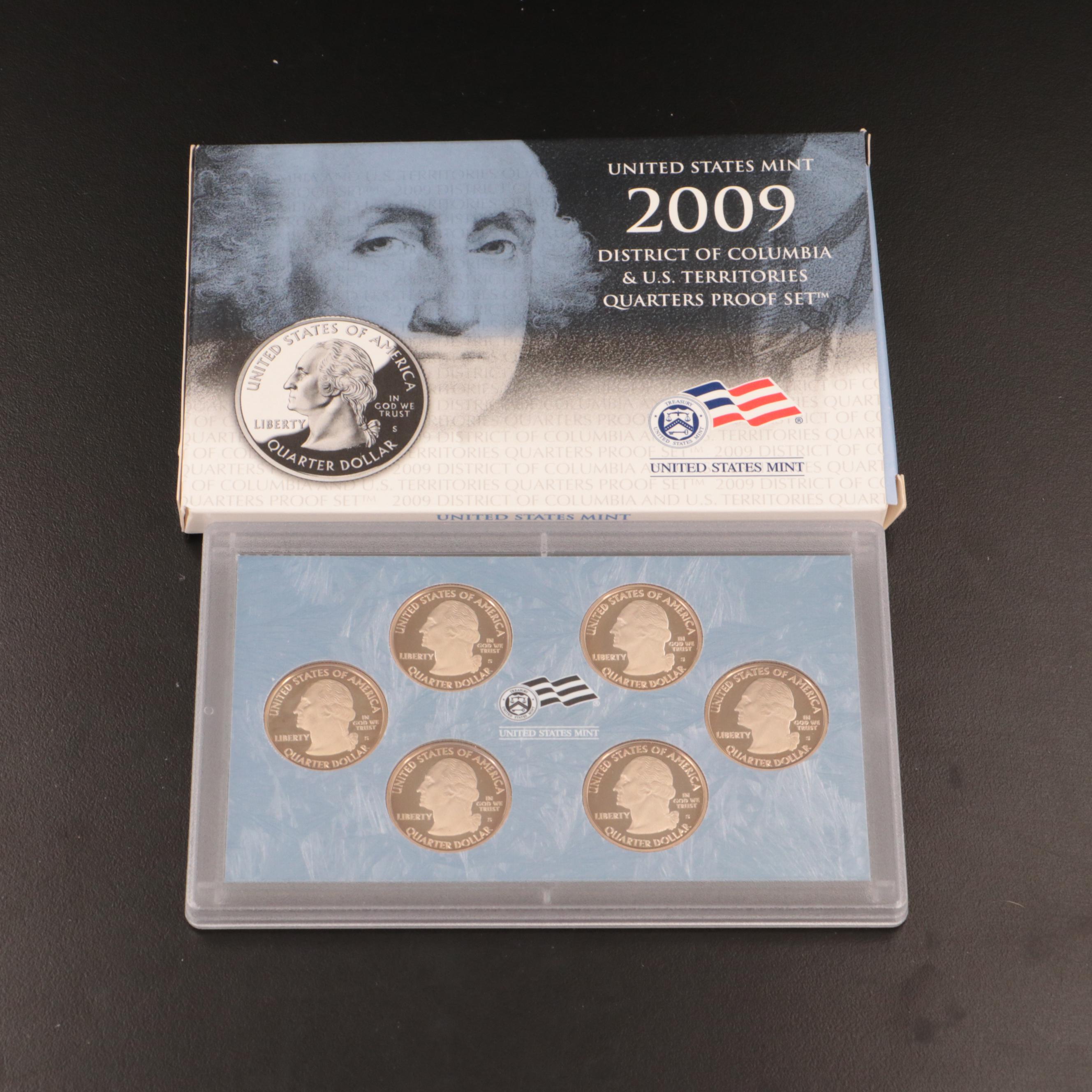Complete Set of Eleven Statehood and Territories Quarters Proof Sets | EBTH