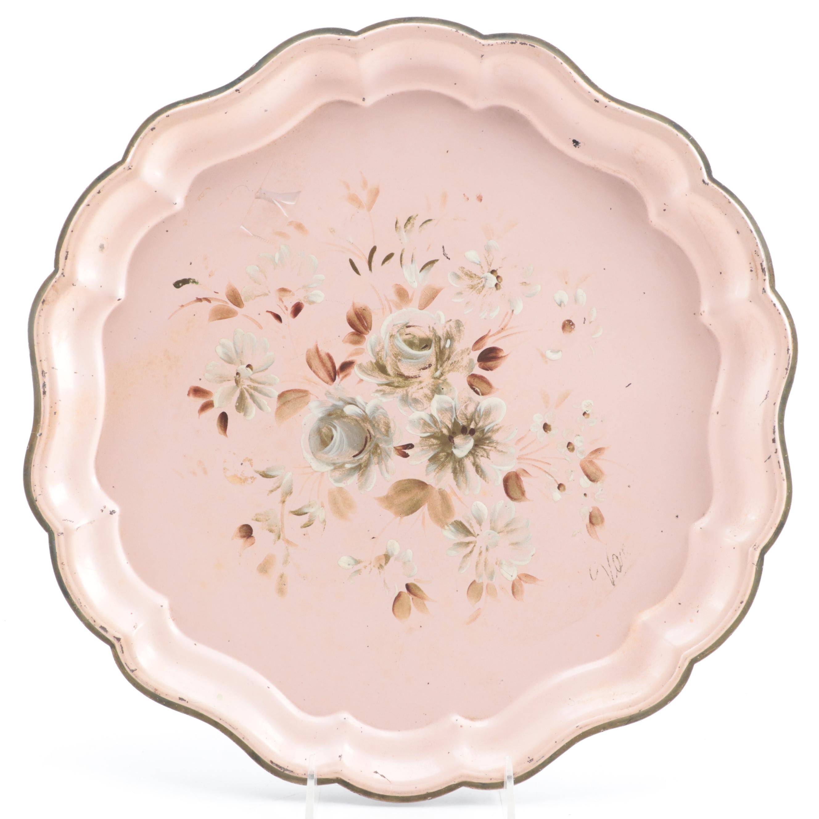 Hand-Painted Tole Trays and Wooden Serving Trays | EBTH