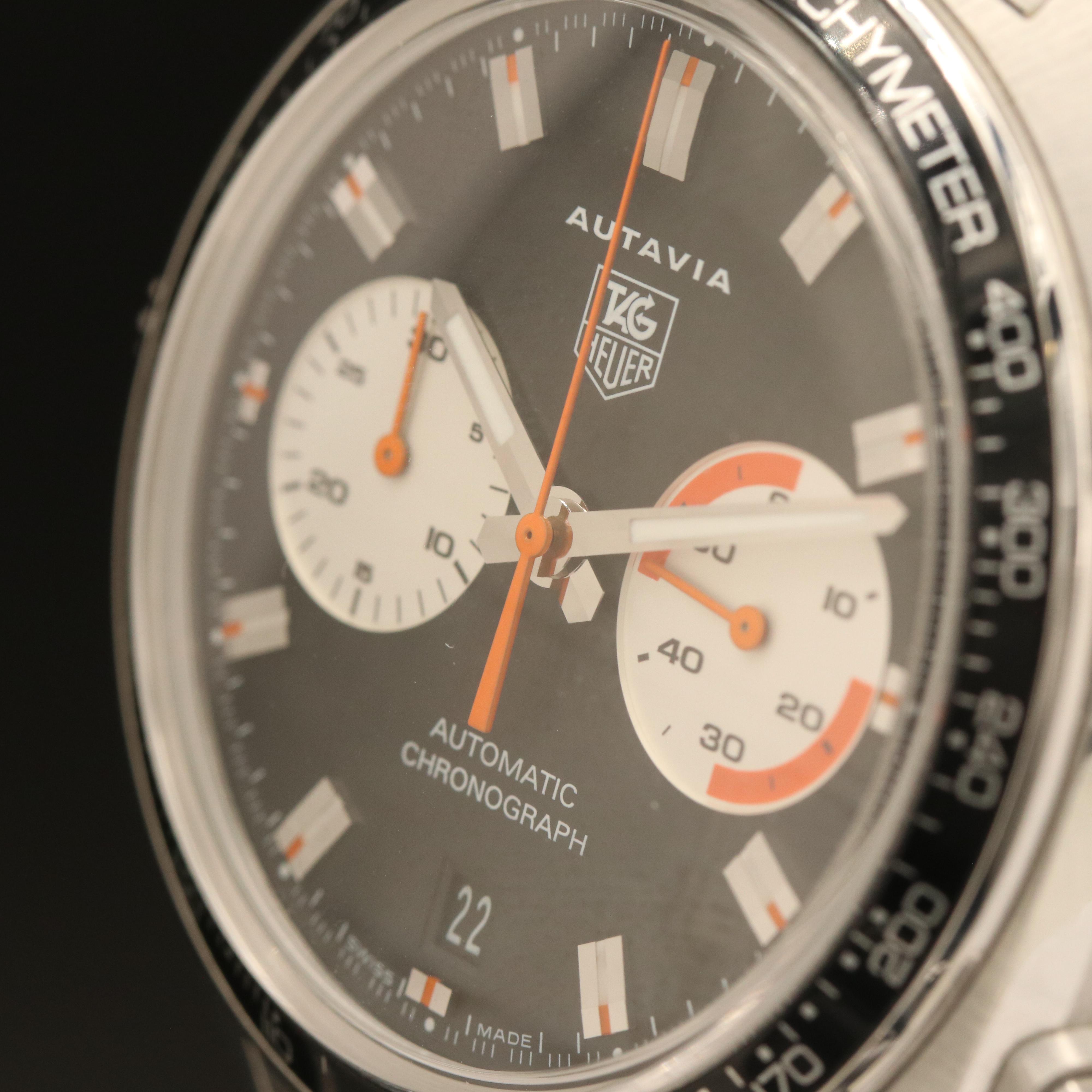 TAG Heuer Autavia Chronograph 42mm Automatic Wristwatch | EBTH