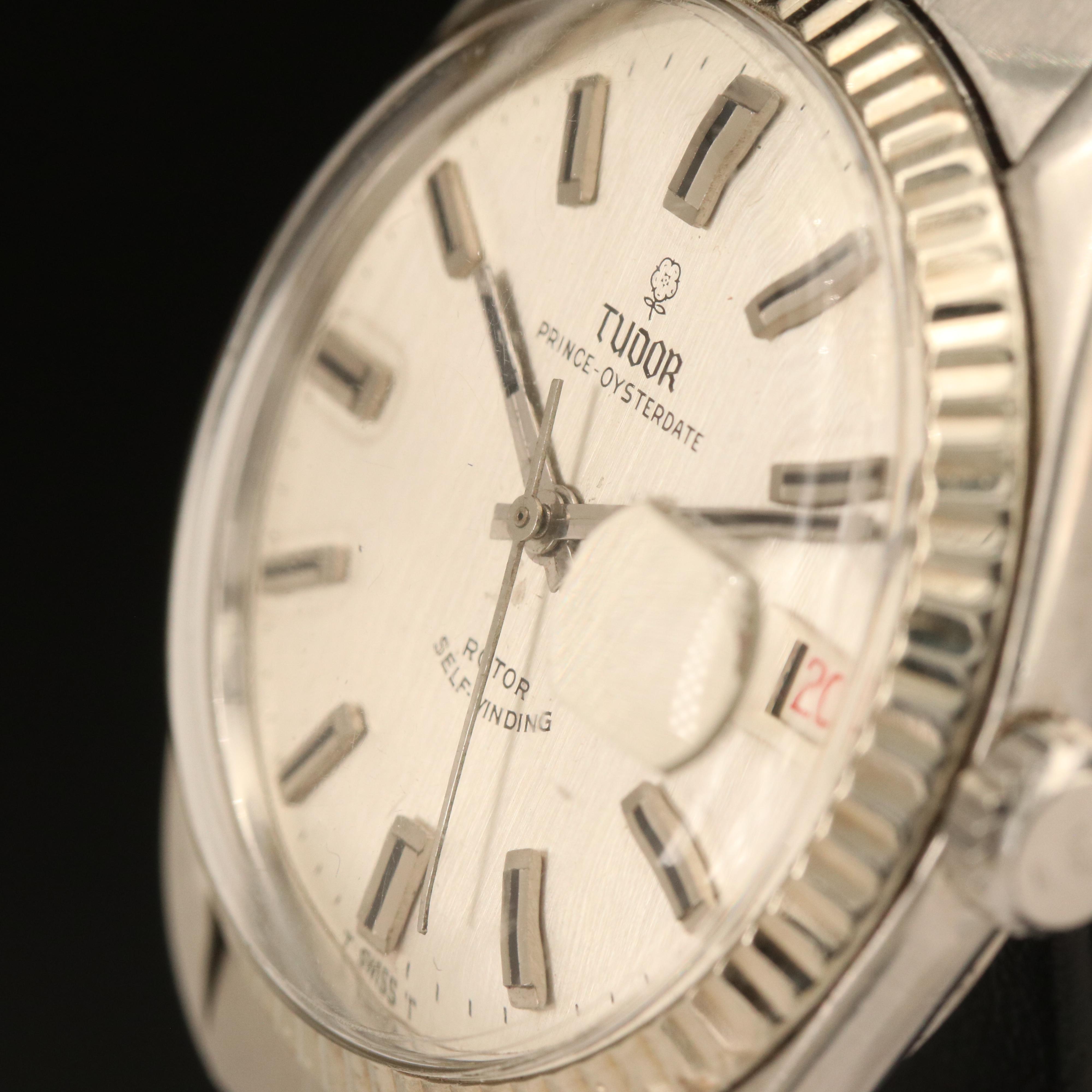 1968 14K and Stainless Steel Tudor Prince Oyster Date Wristwatch | EBTH