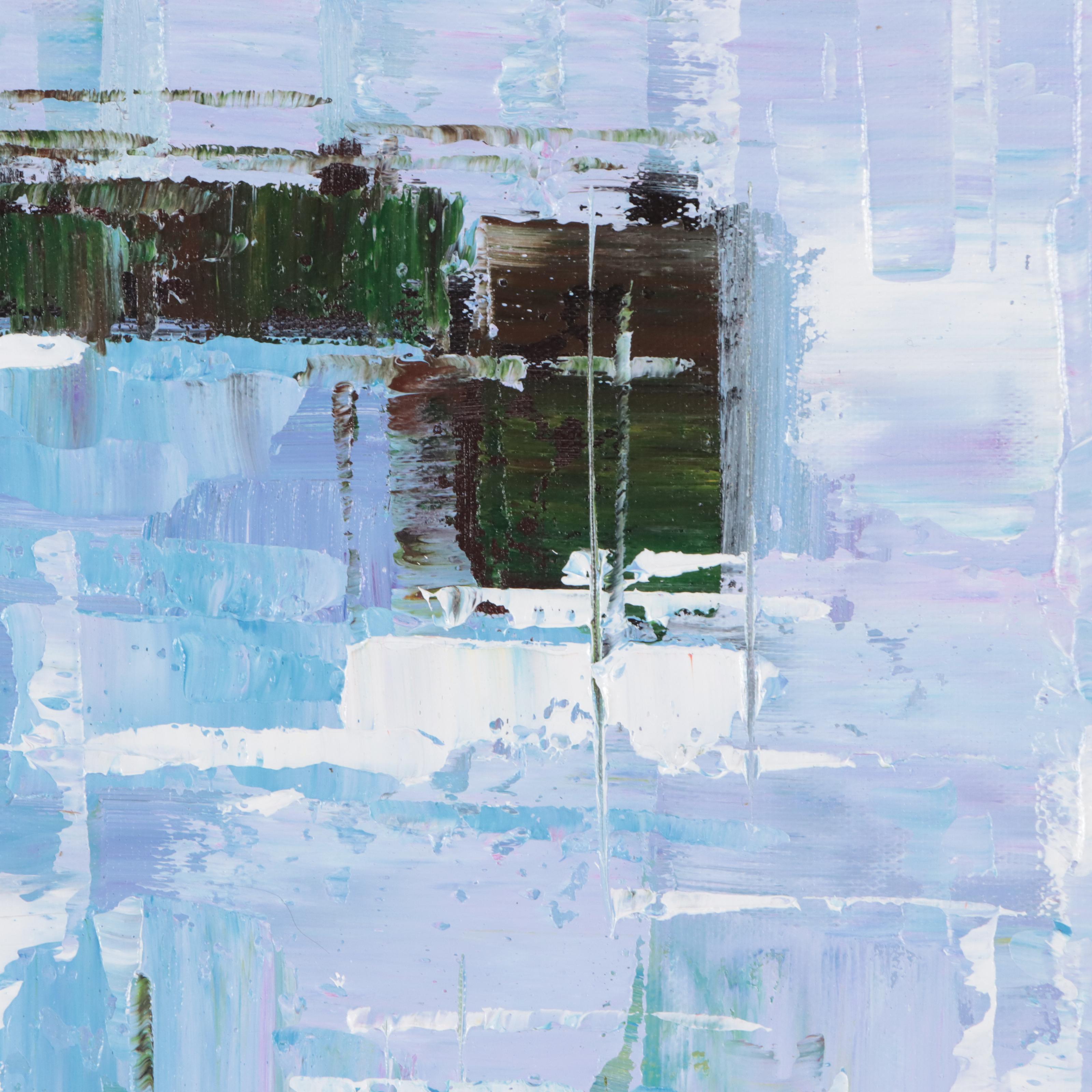 Bing Abstract Oil Painting, 21st Century | EBTH