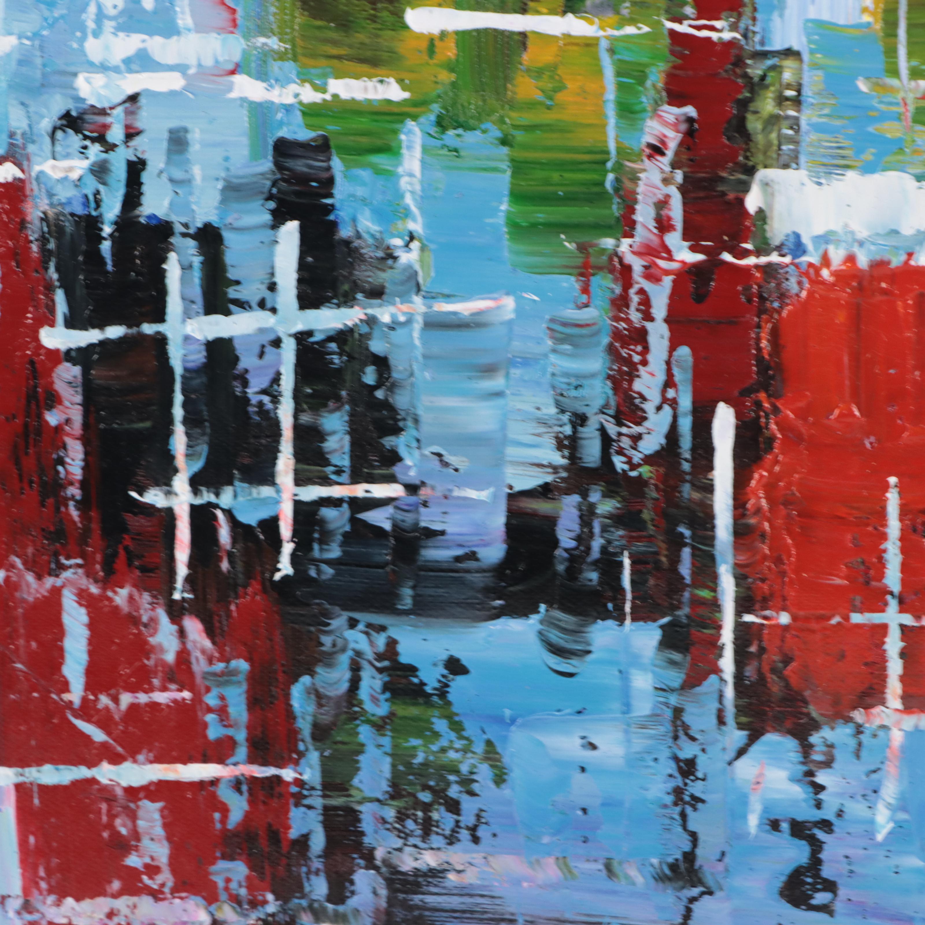 Bing Abstract Oil Painting, 21st Century | EBTH