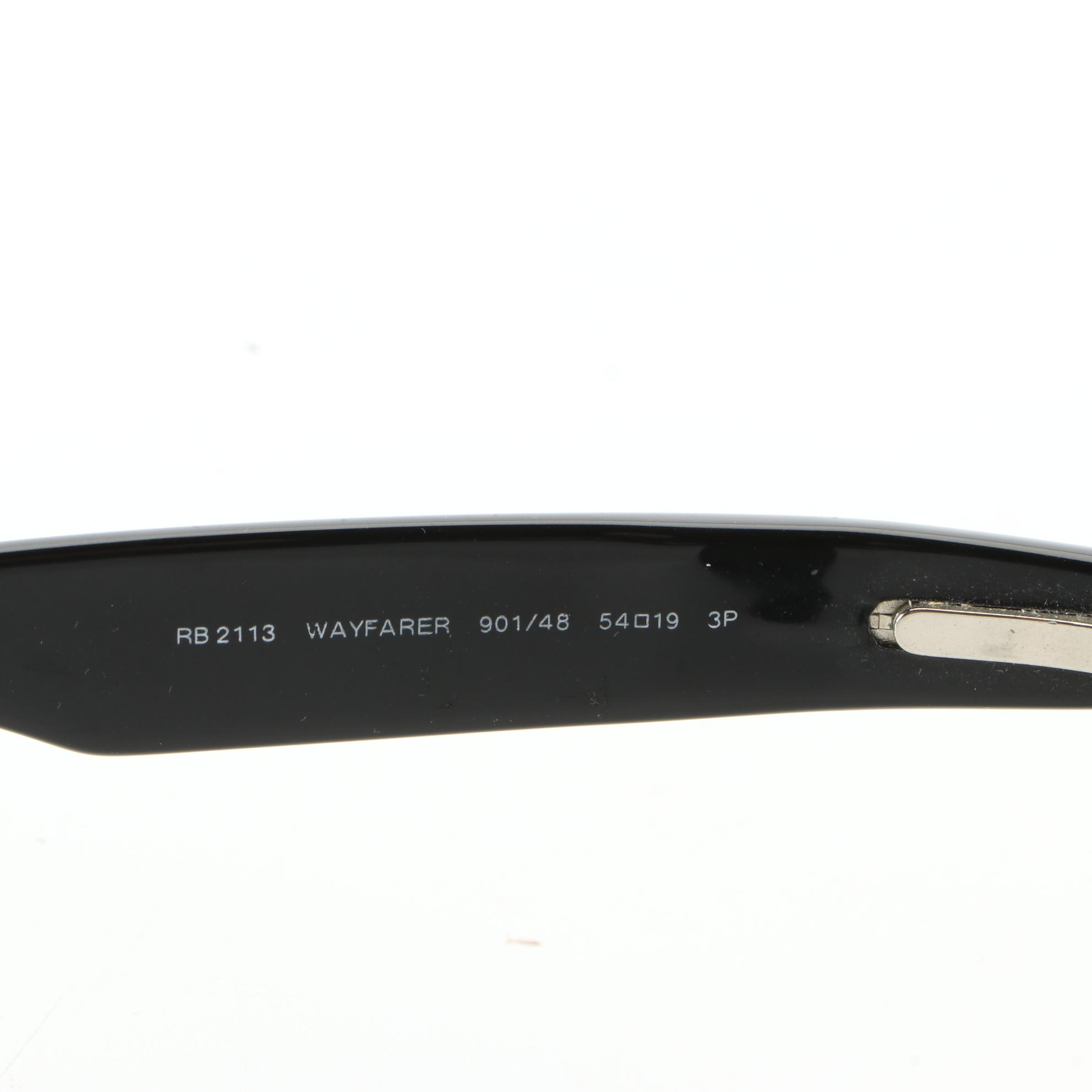 Ray-Ban RB2113 Original Wayfarer Sunglasses in Black | EBTH