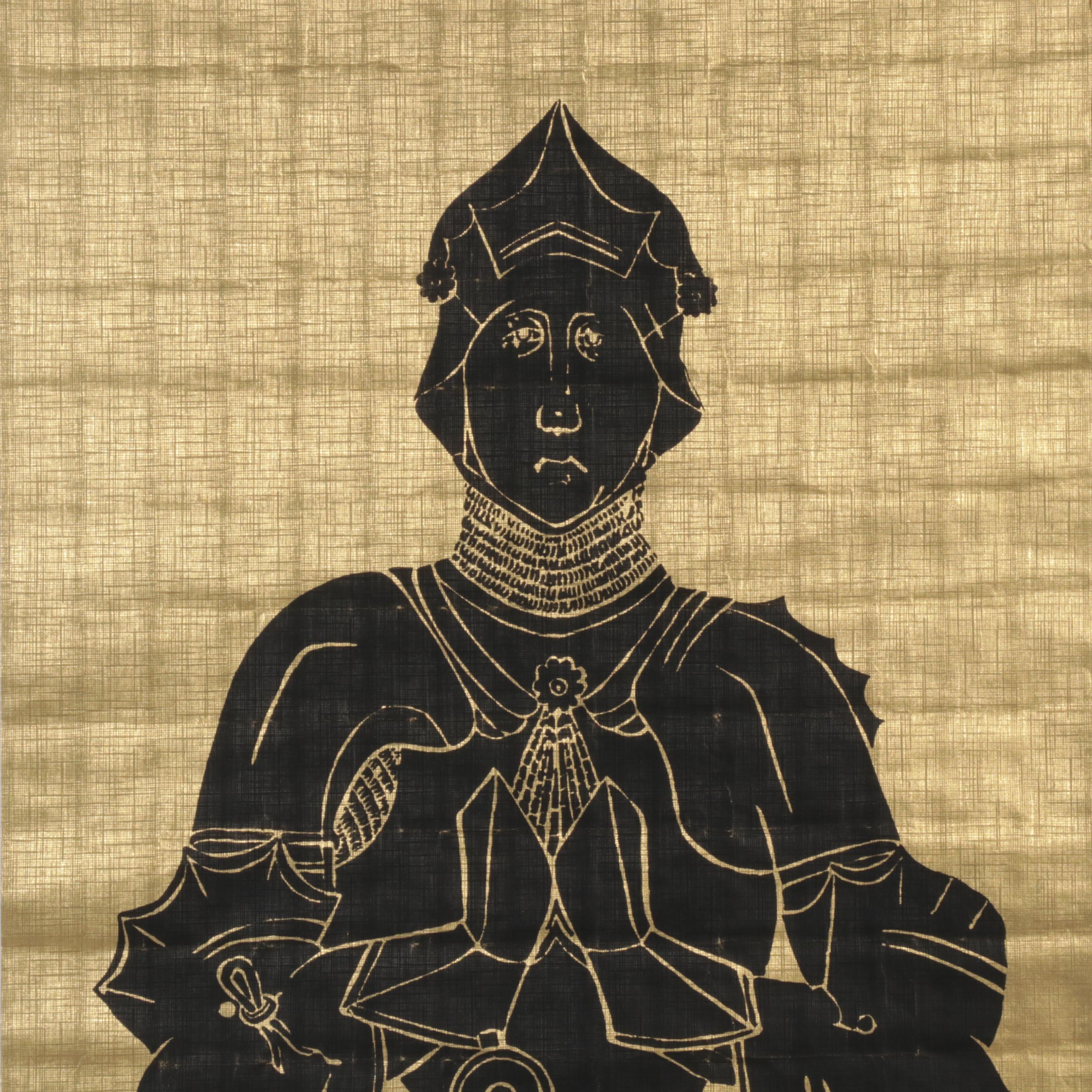 Lithograph and Relief Print of European Tomb Figures, Late 20th Century ...