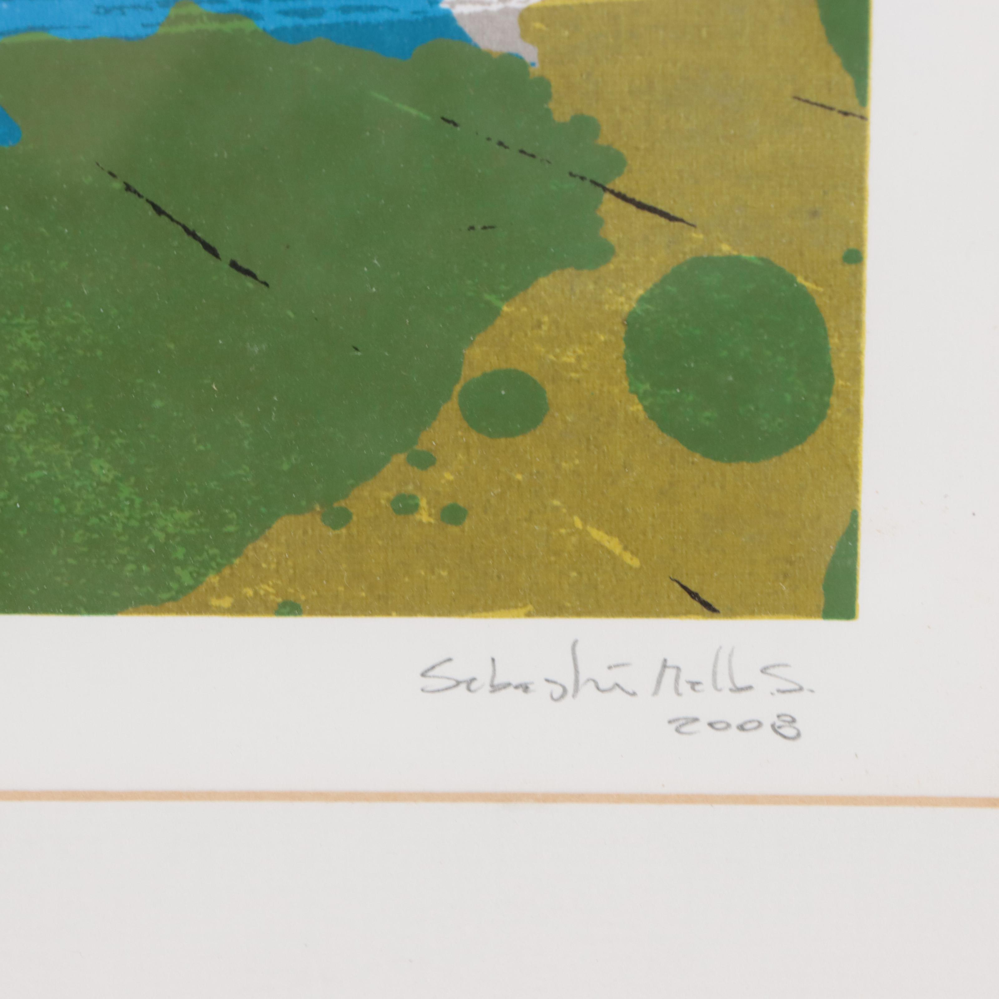 Sebstián Mello Salaberry Serigraph "Bulevar" | EBTH