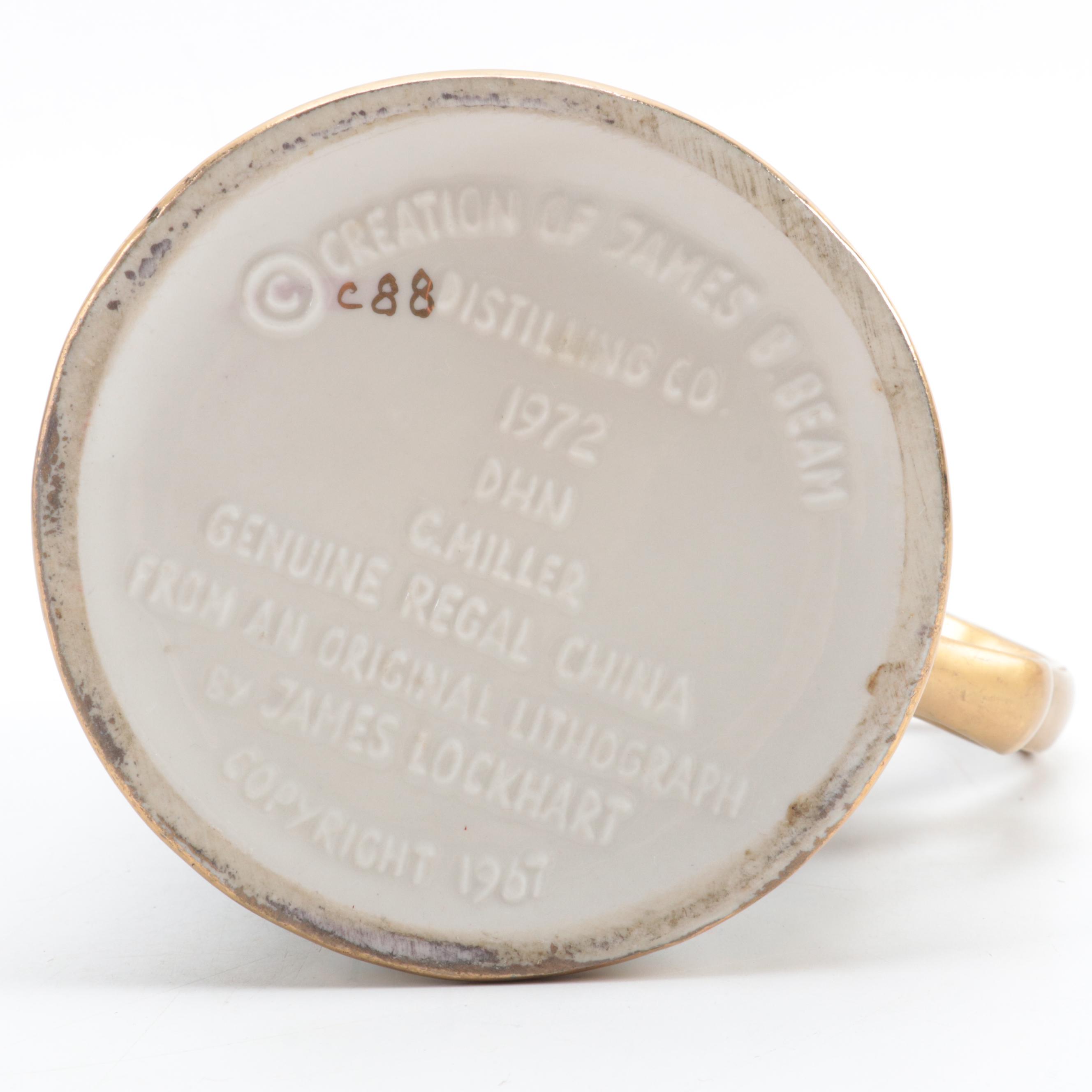 Regal China for James Beam Distilling Co. Ceramic Platters and Pitcher ...