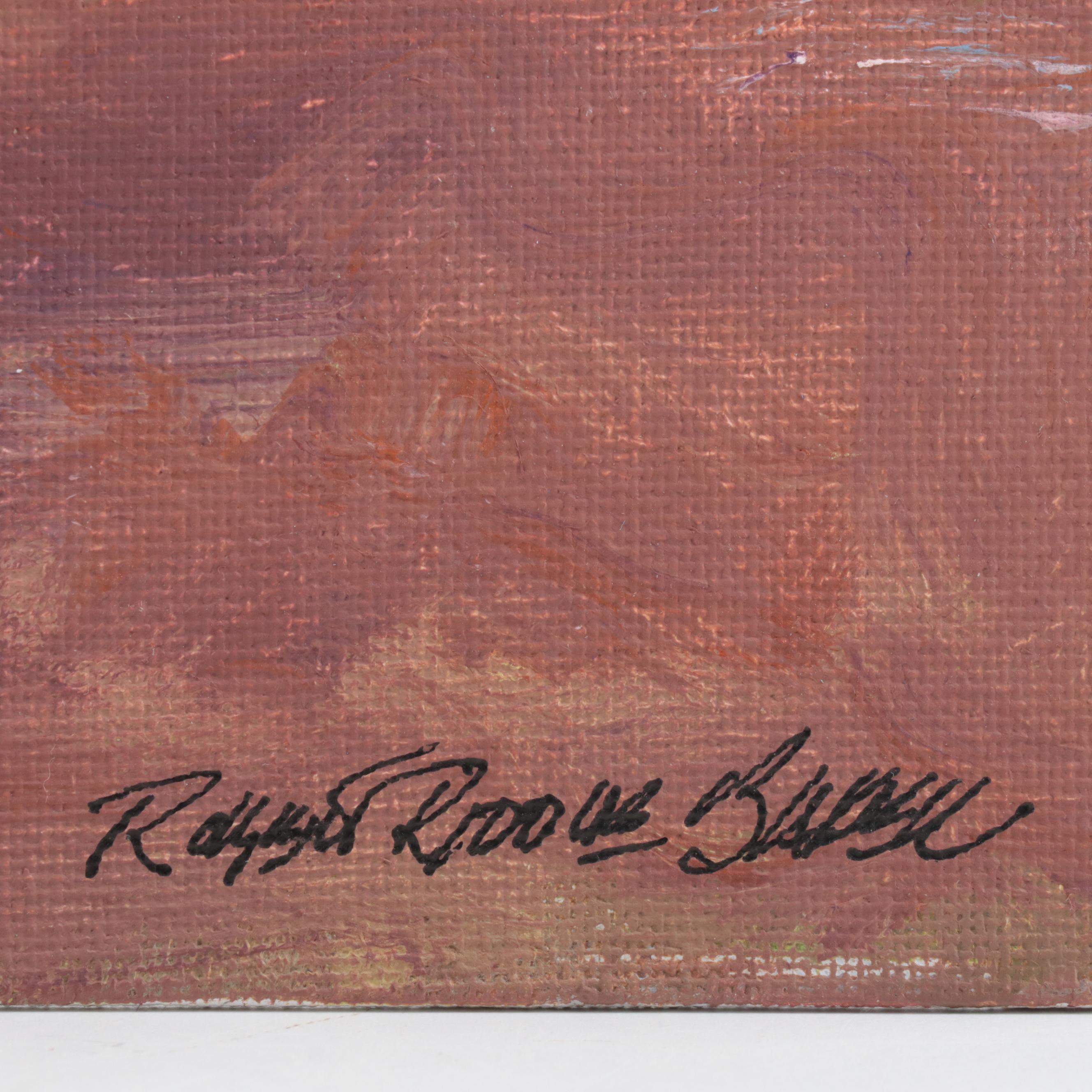 Robert Riddle-Baker Landscape Acrylic Painting, 2023 | EBTH