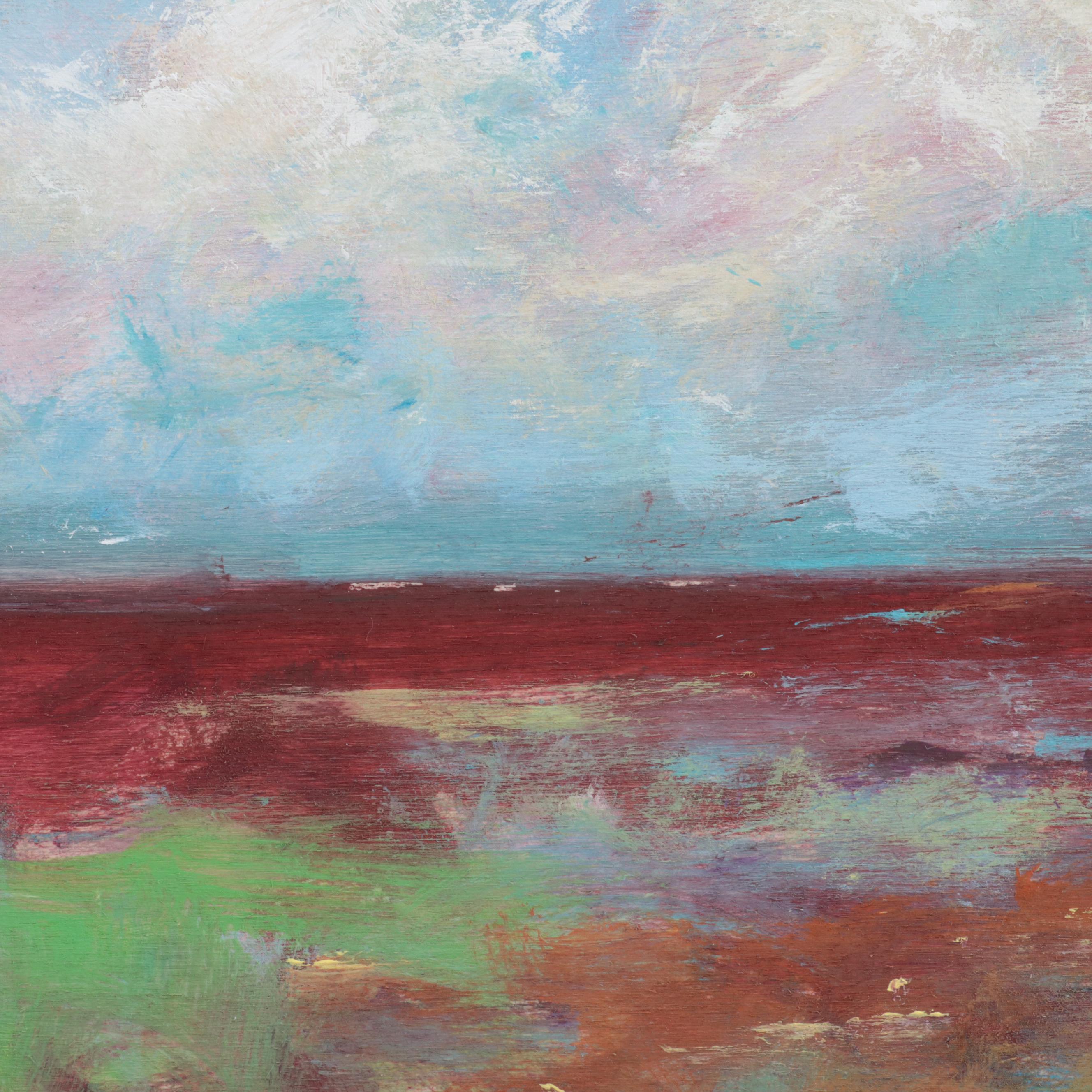 Robert Riddle-Baker Landscape Acrylic Painting, 2023 | EBTH