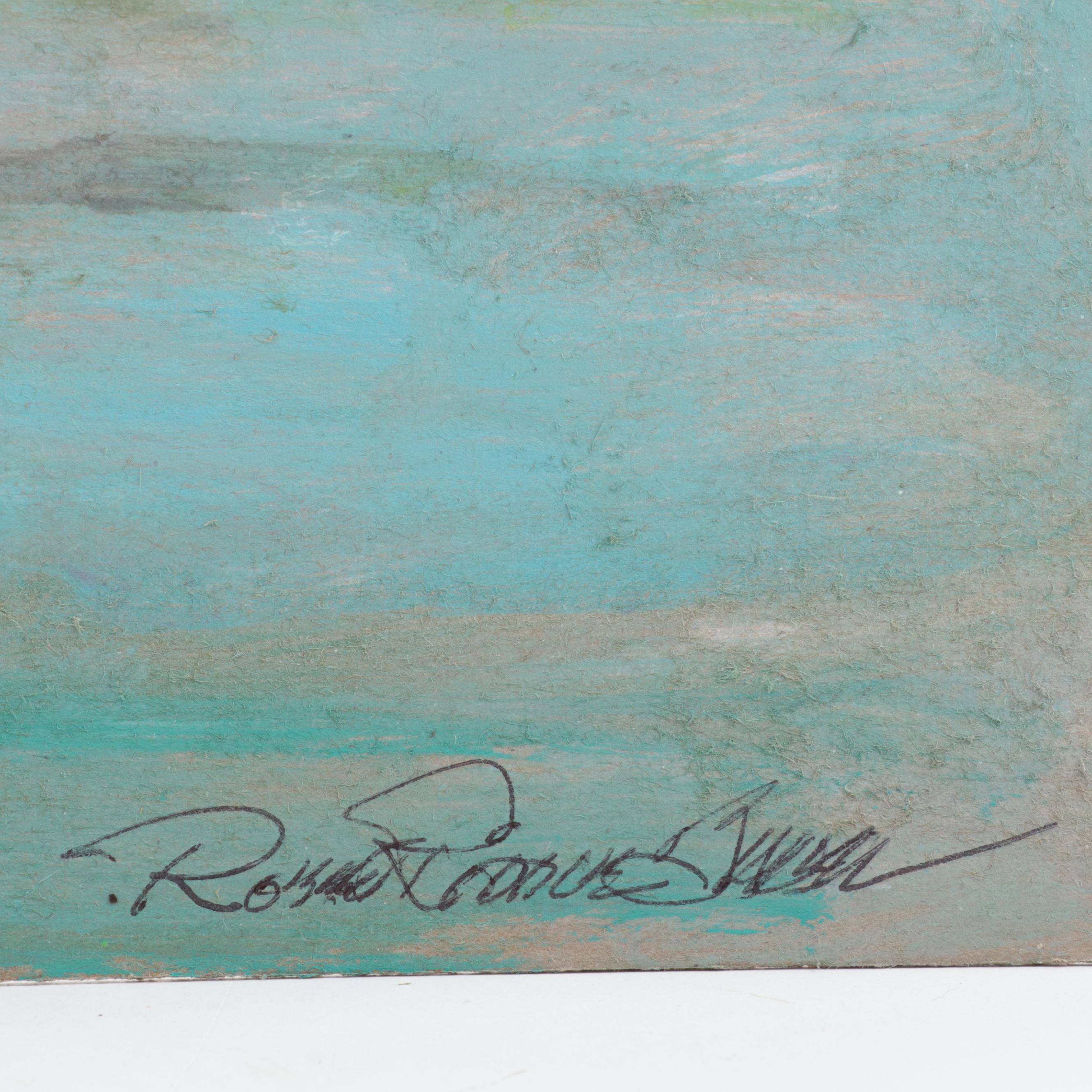 Robert Riddle-Baker Acrylic Painting "A Lazy Stream," 2022 | EBTH